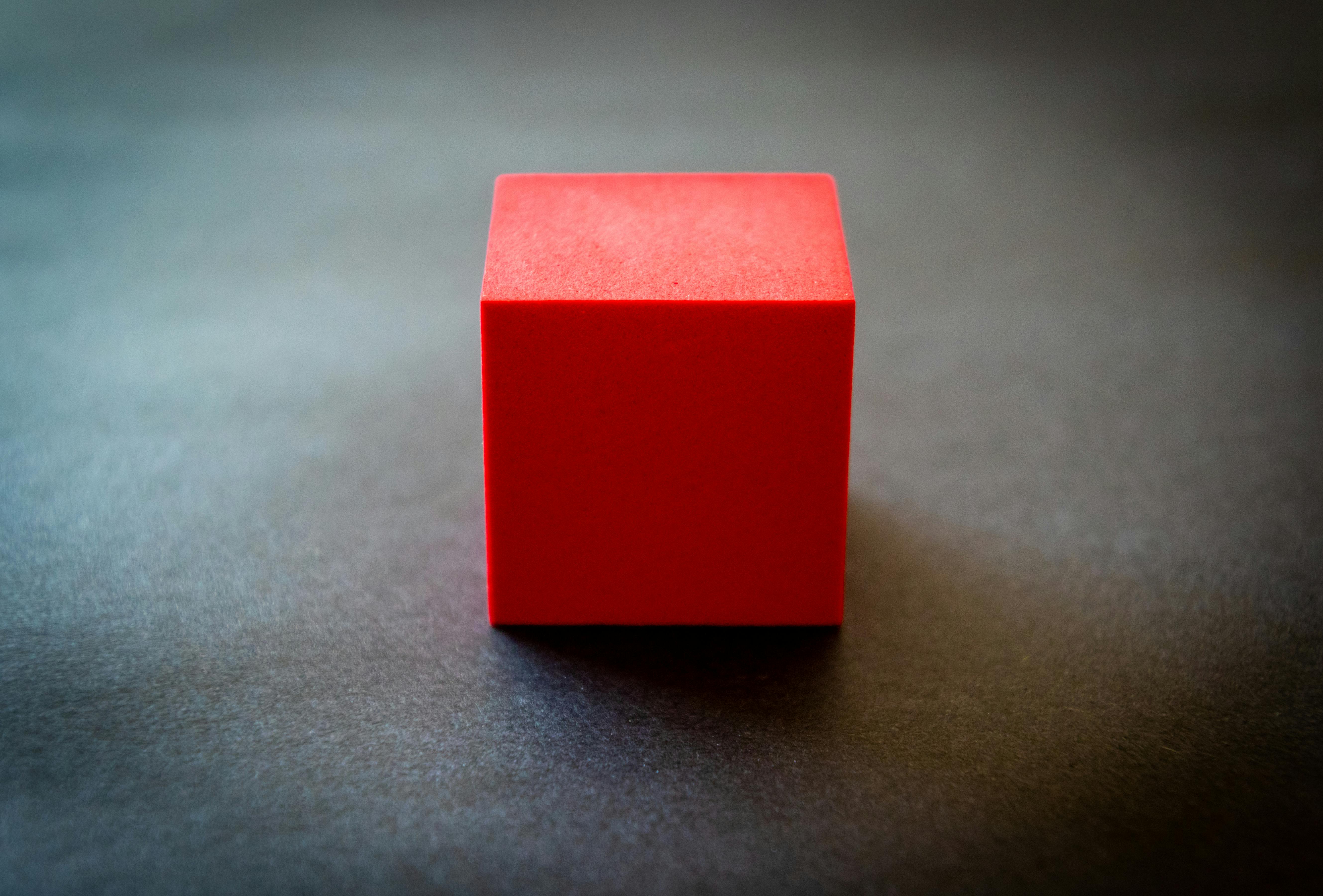 Red Cube · Free Stock Photo