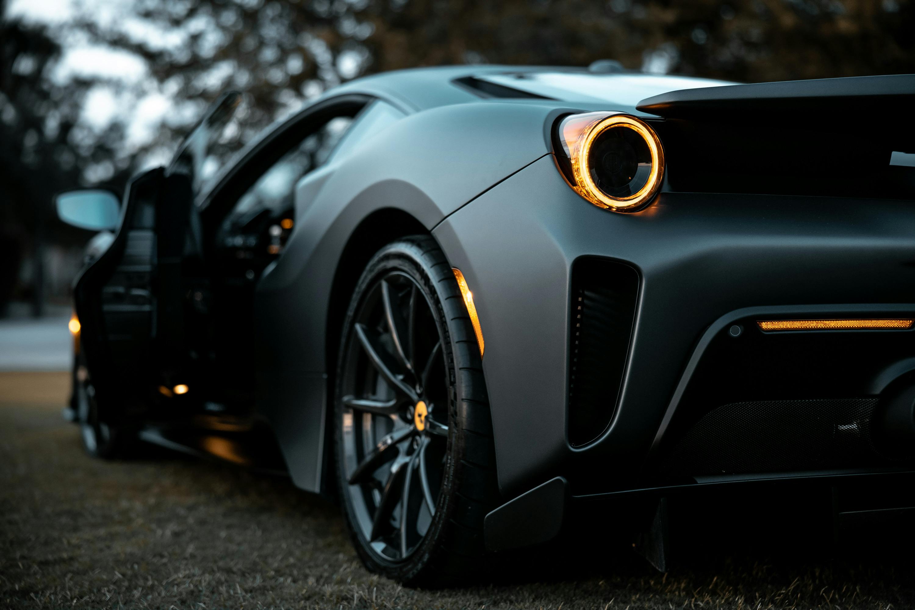 Close-up of a Sports Car · Free Stock Photo