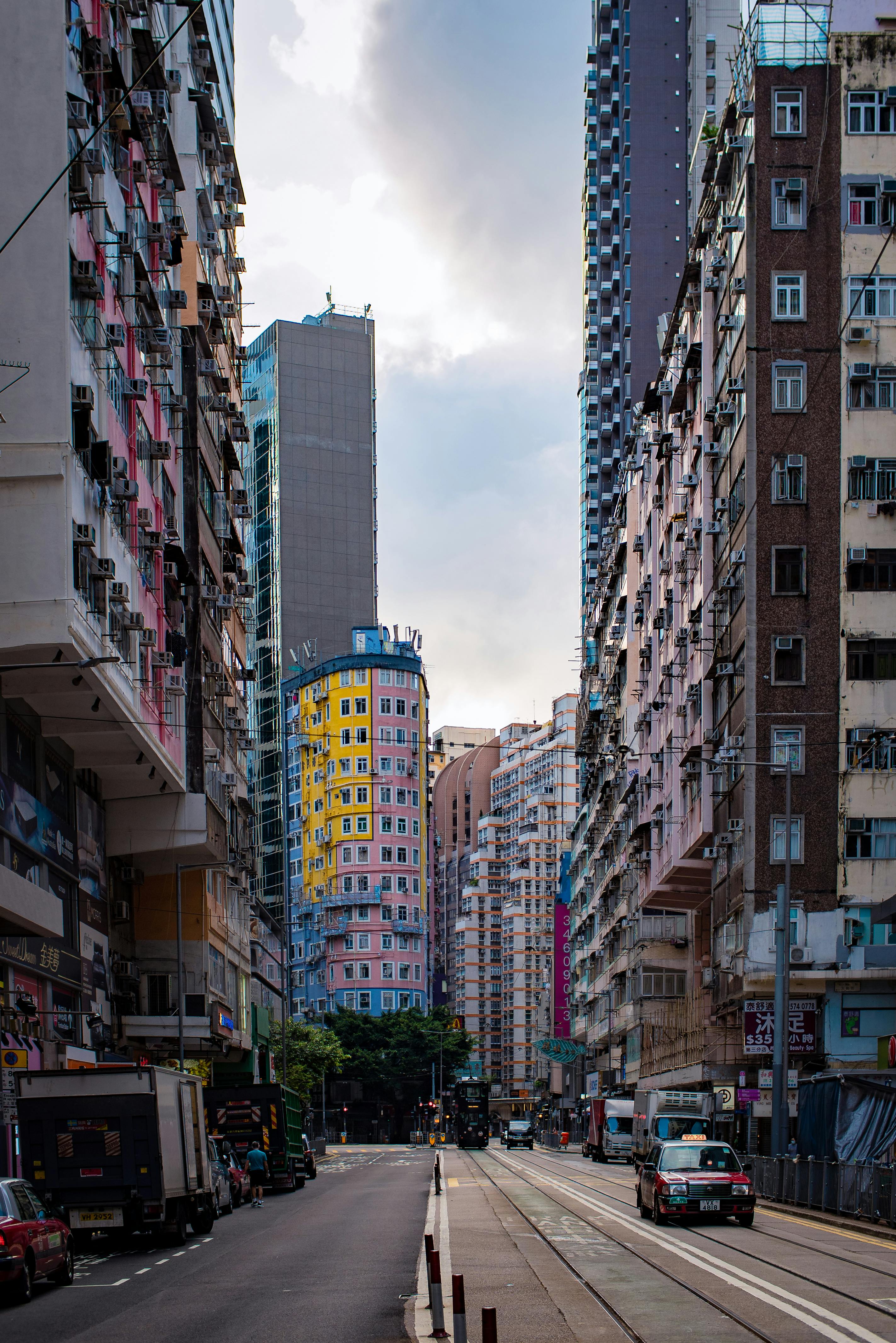 Multi-colored Building · Free Stock Photo