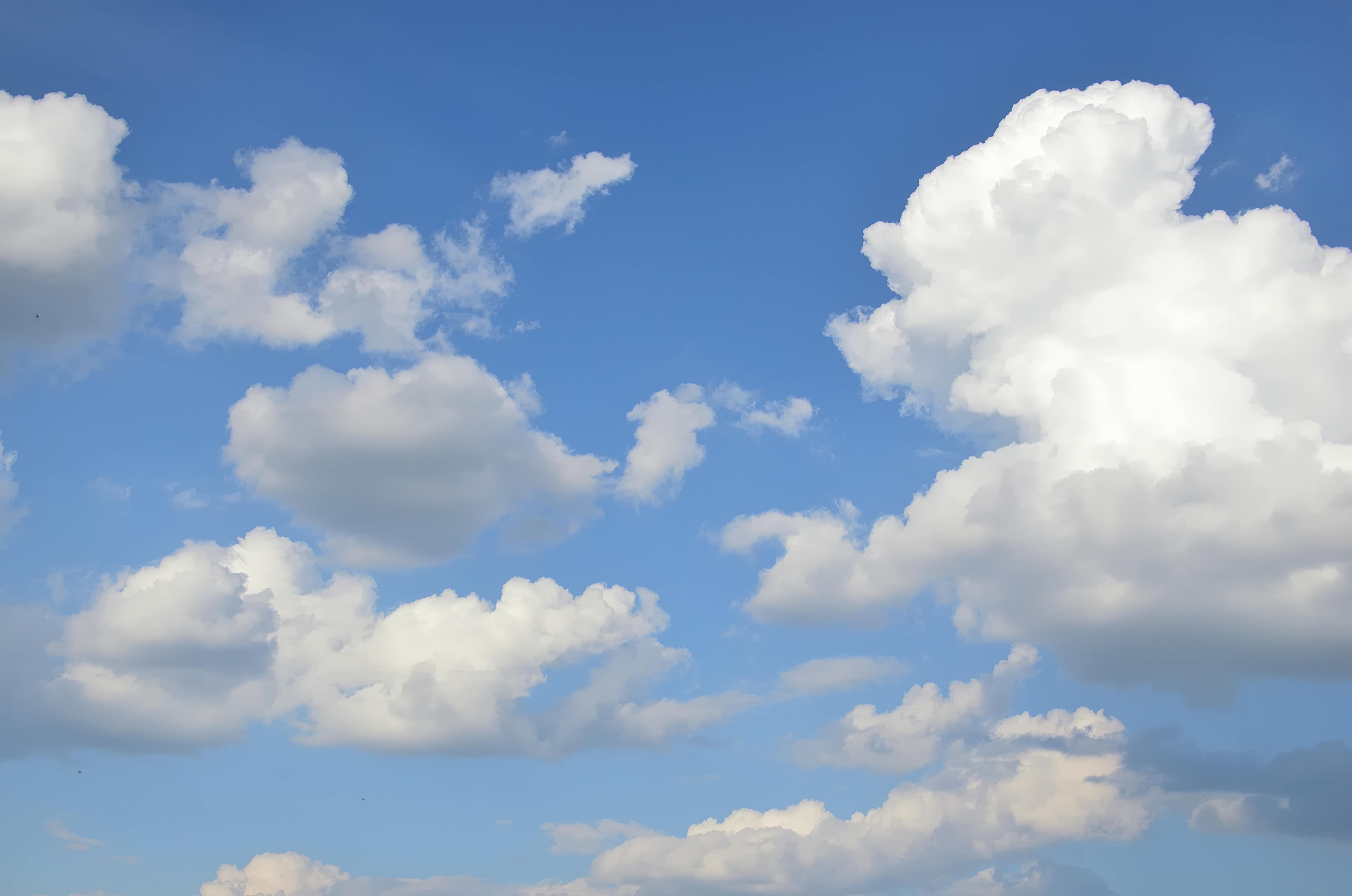Clouds on Blue Sky · Free Stock Photo
