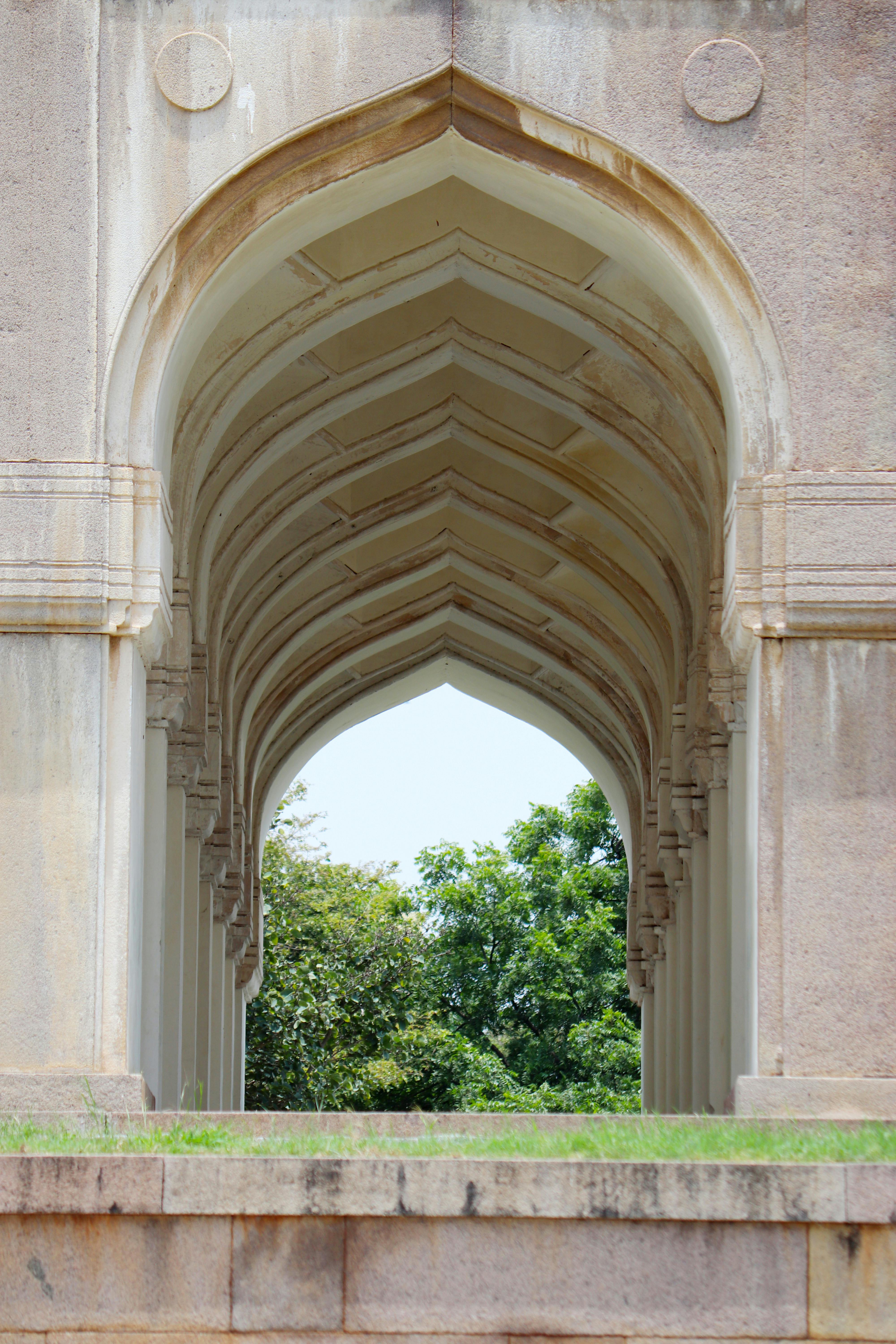 Monument with an Arch Structure · Free Stock Photo