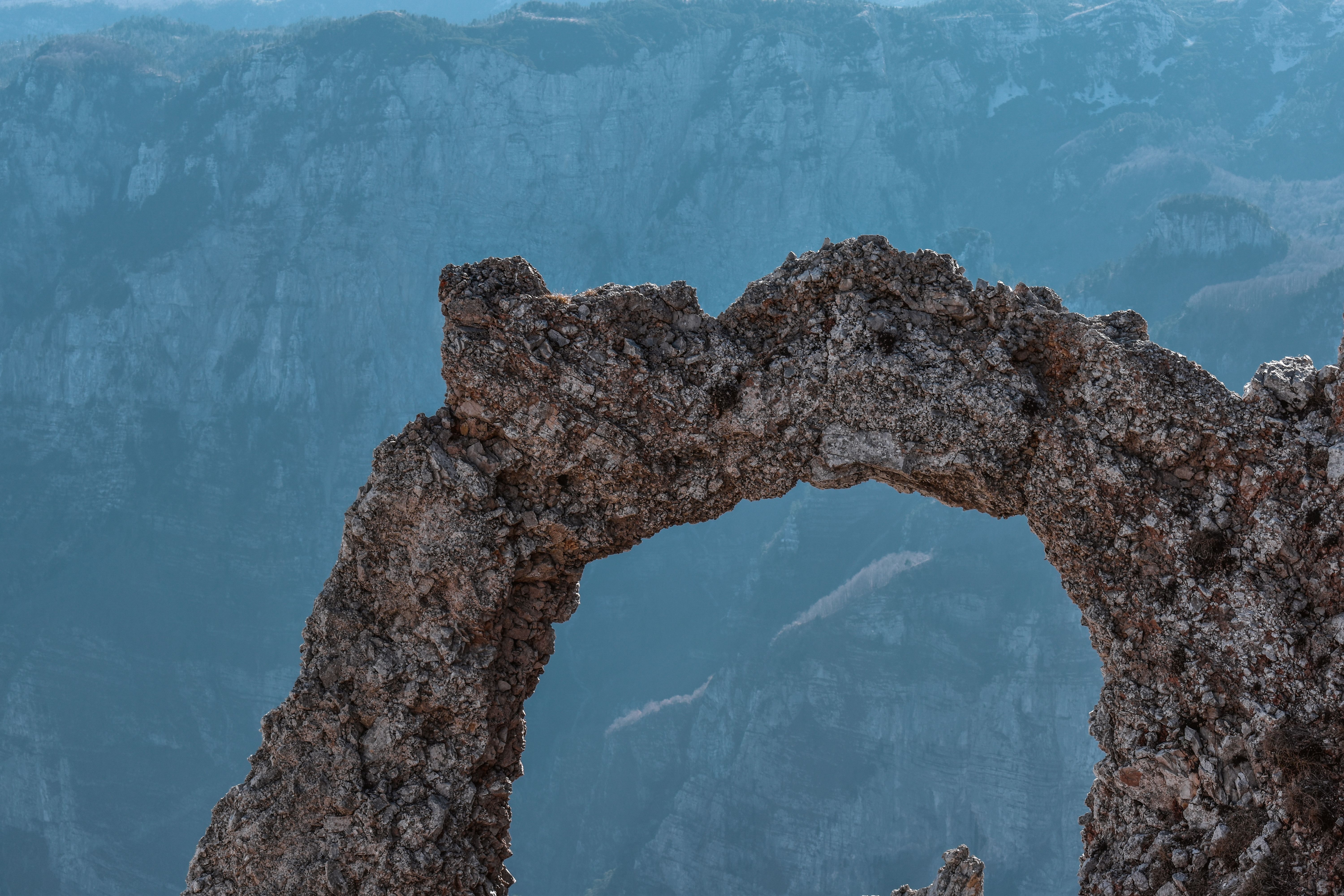 Close-up of a Rock Formation in the Mountains · Free Stock Photo