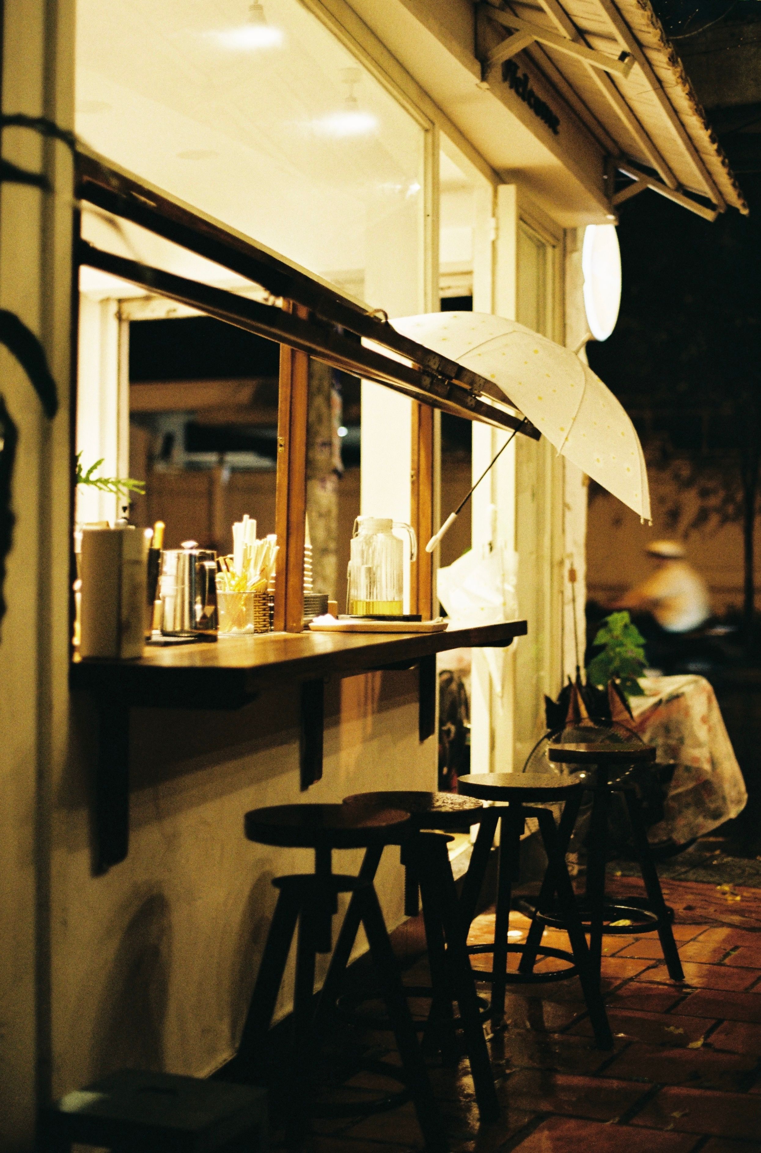 Bar Cafe with High Wooden Chairs · Free Stock Photo