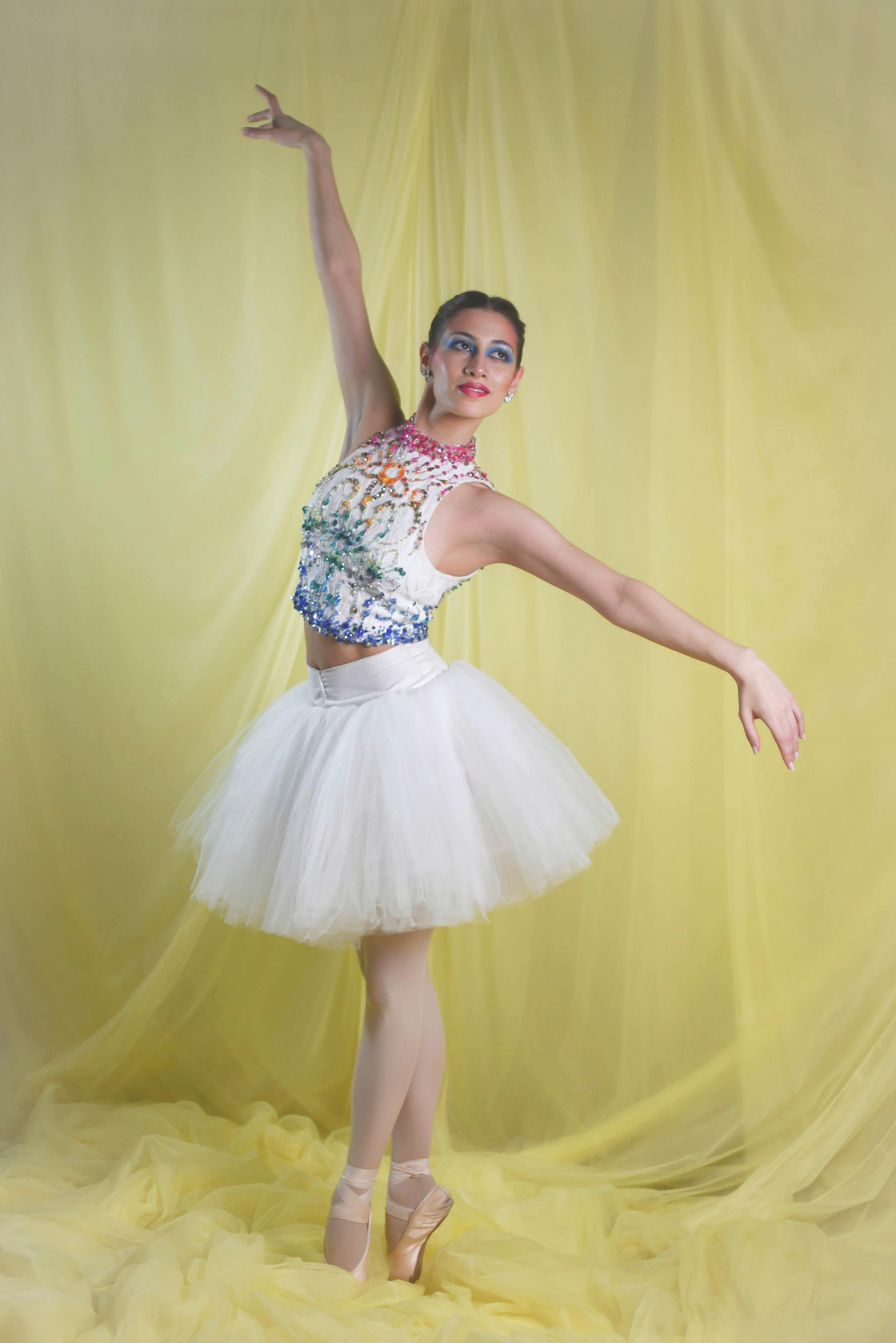 Flexible Ballet Dancers stretching their Leg · Free Stock Photo