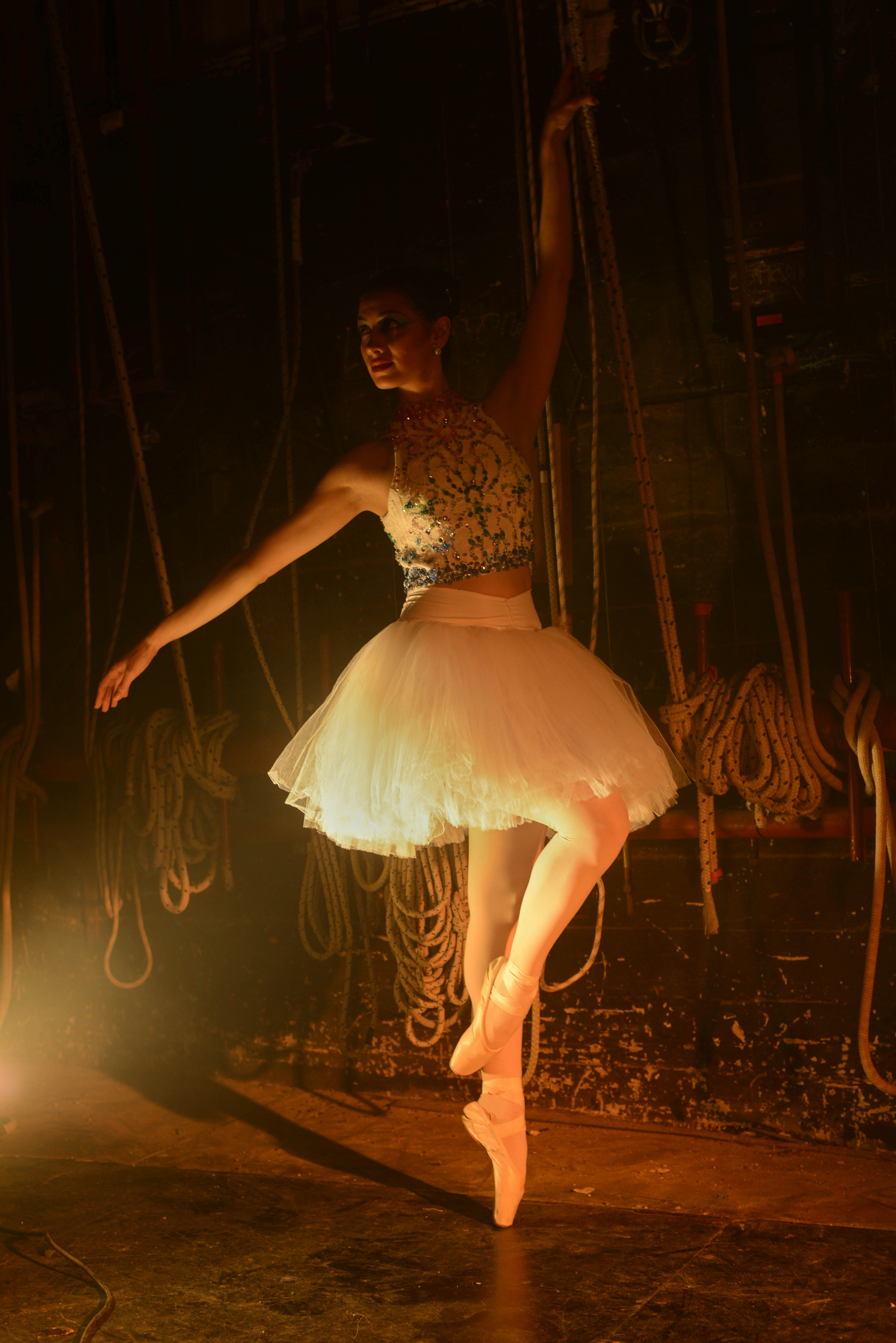 Portrait of Elegant Ballet Dancer · Free Stock Photo