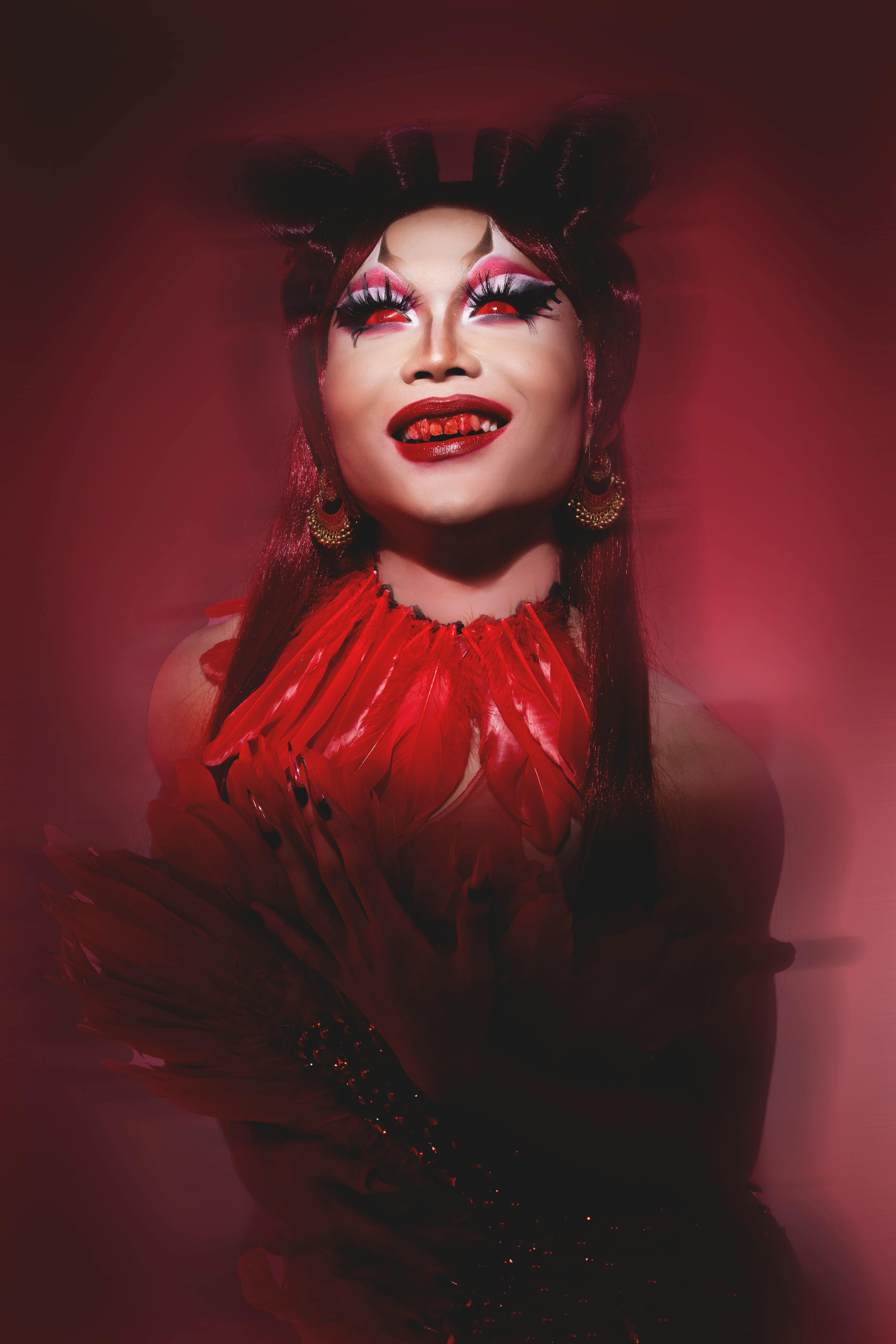 Two Cosplayers near a Famous Landmark · Free Stock Photo