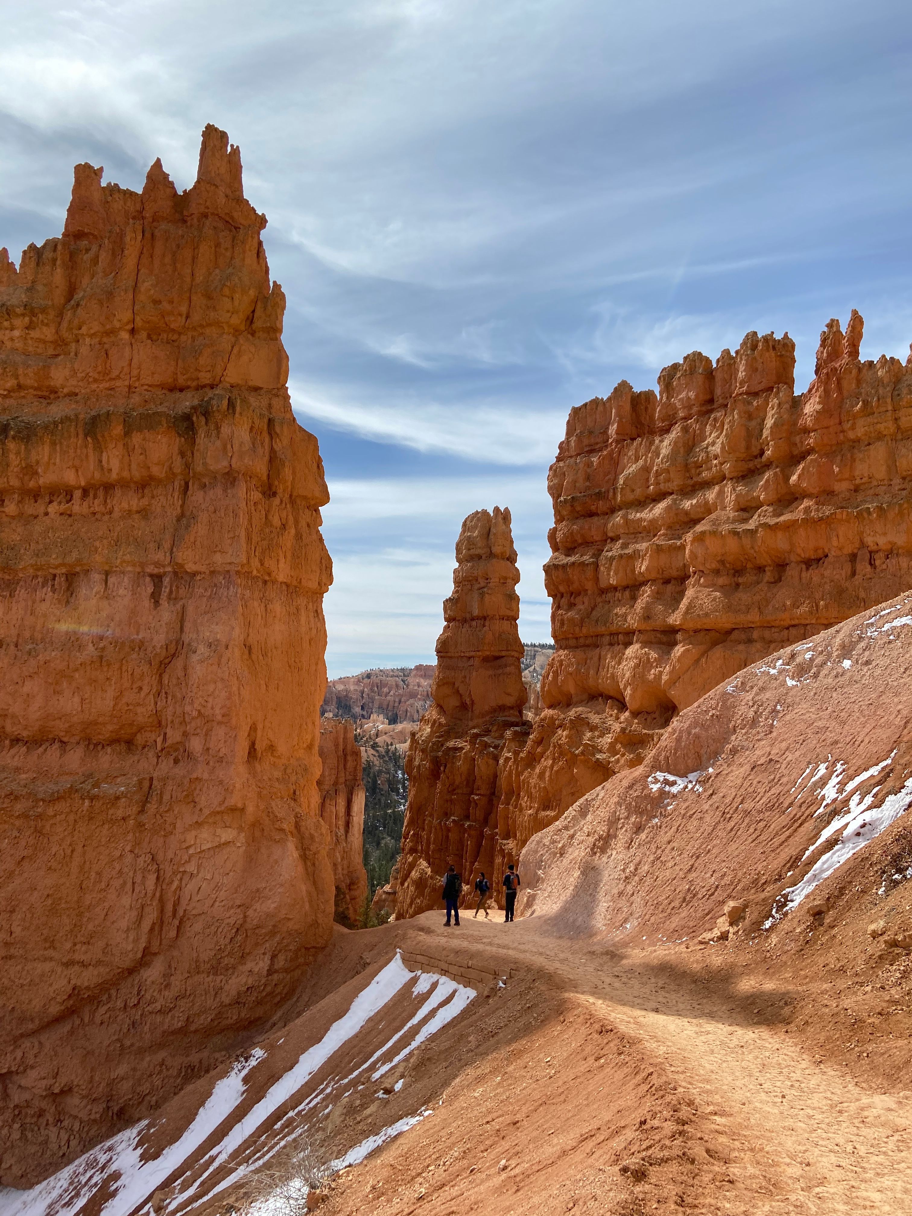 Brown Rock Formations Under White Clouds · Free Stock Photo