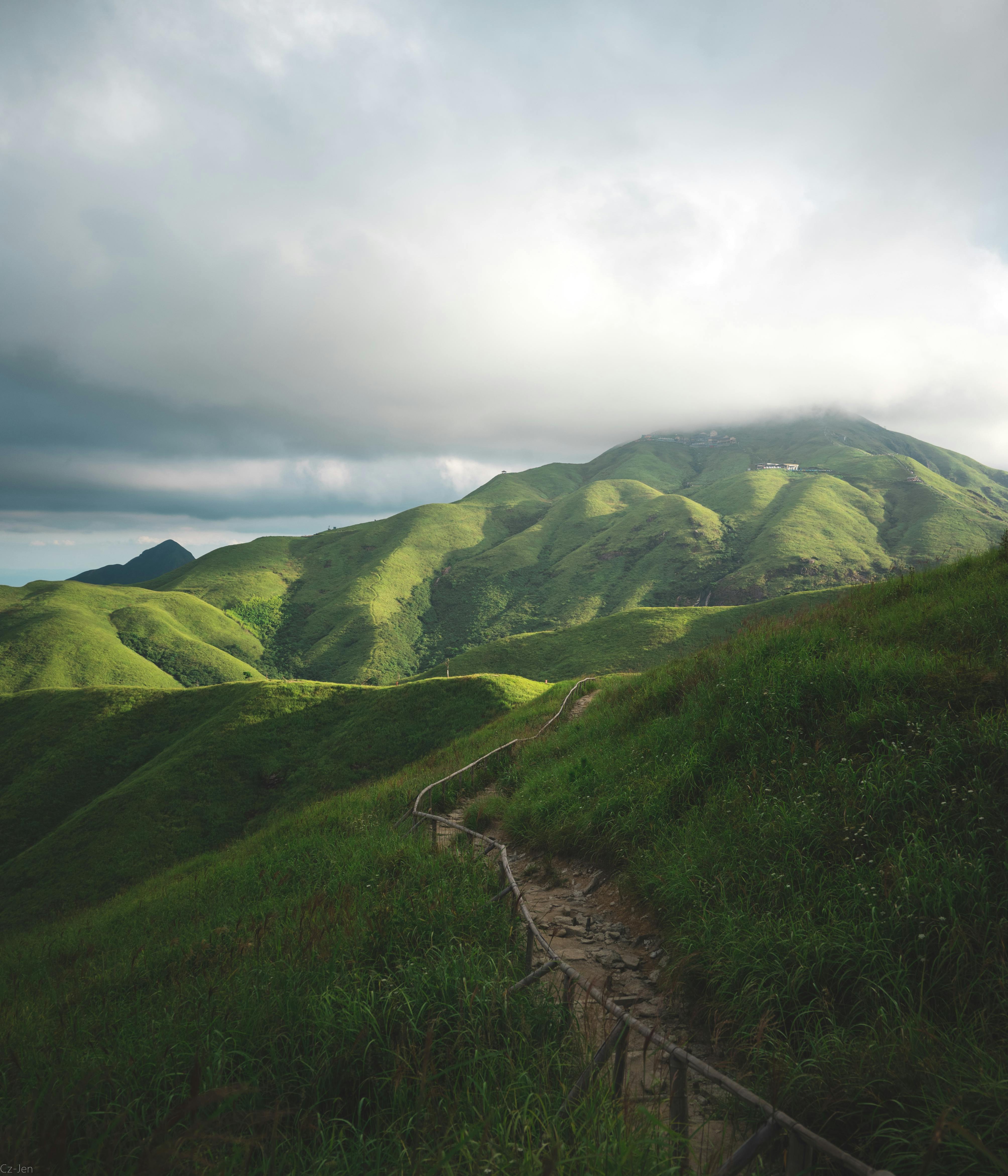 View of Clouds Over Hills · Free Stock Photo