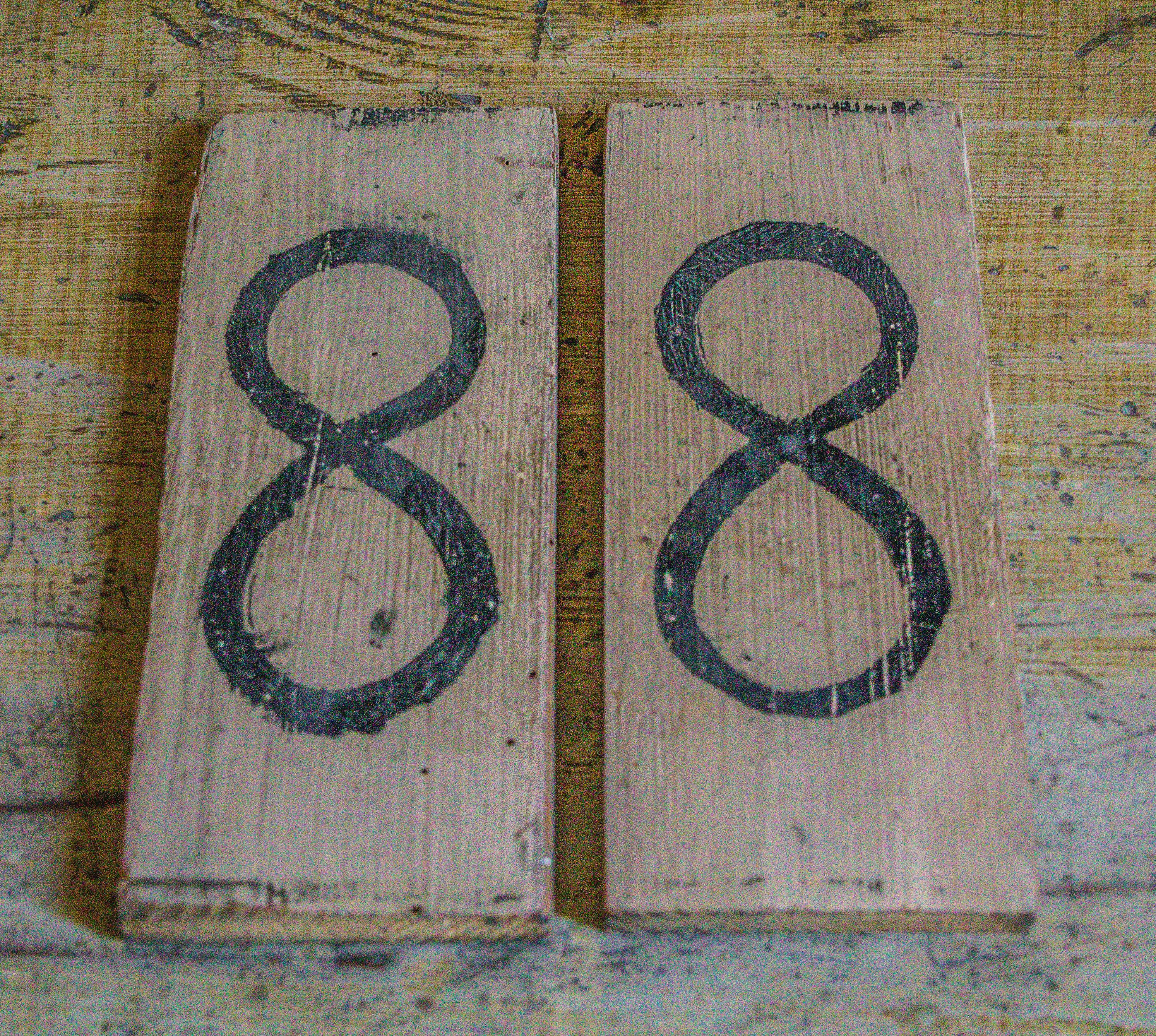 Free stock photo of 88, numbers