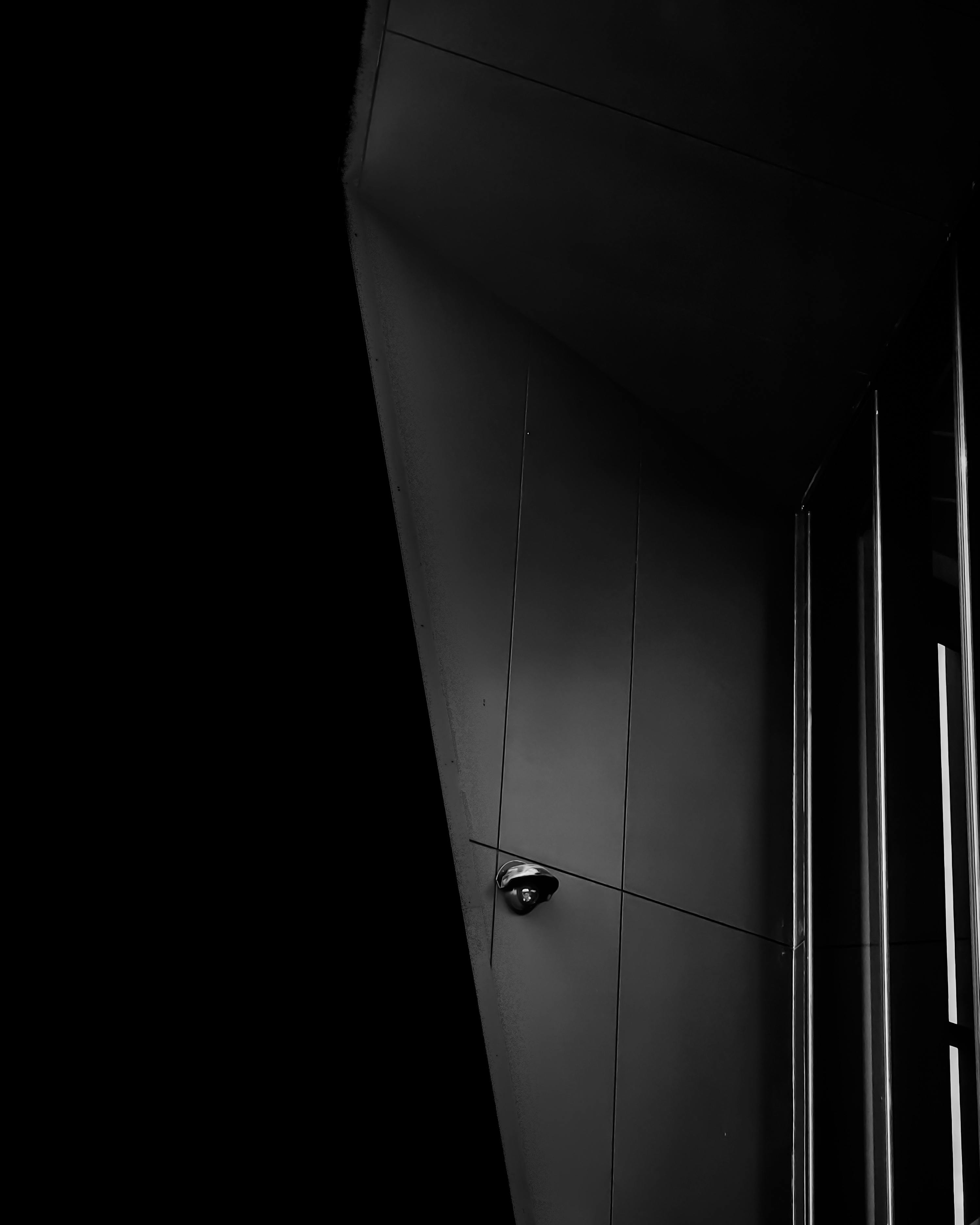 White Surveillance Cameras · Free Stock Photo