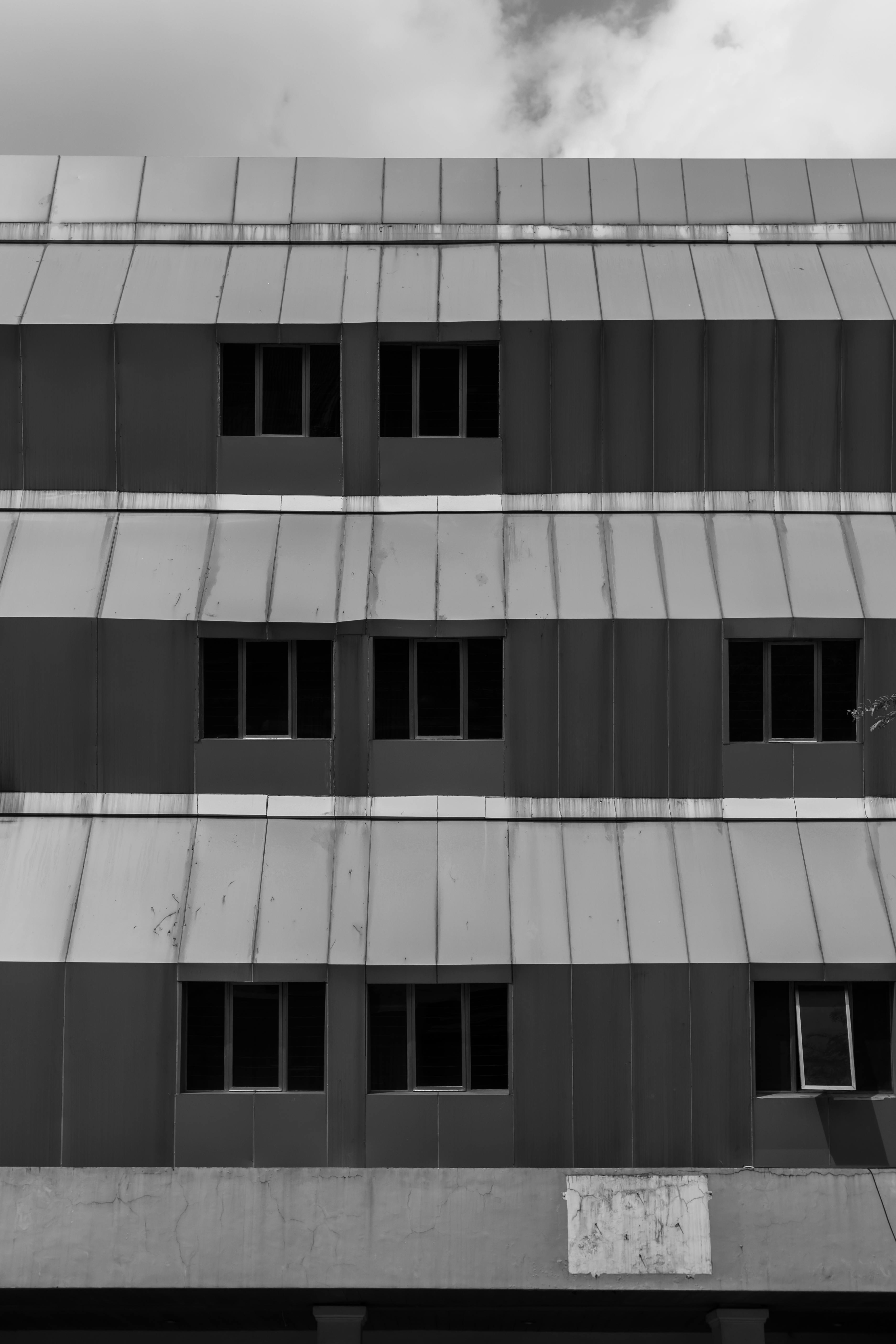 Squares on Building Wall · Free Stock Photo