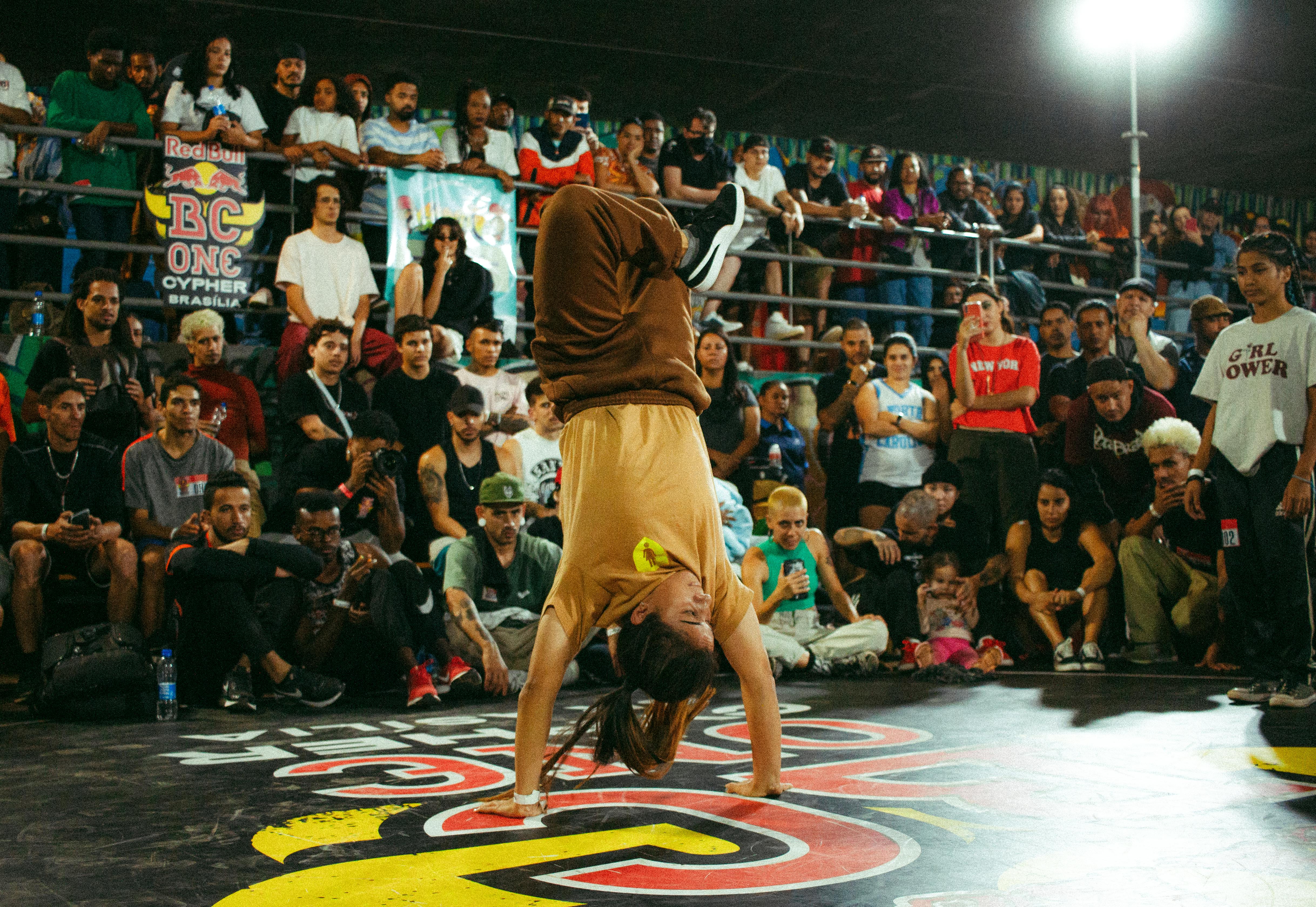 Dancer at a Breakdance Competition · Free Stock Photo