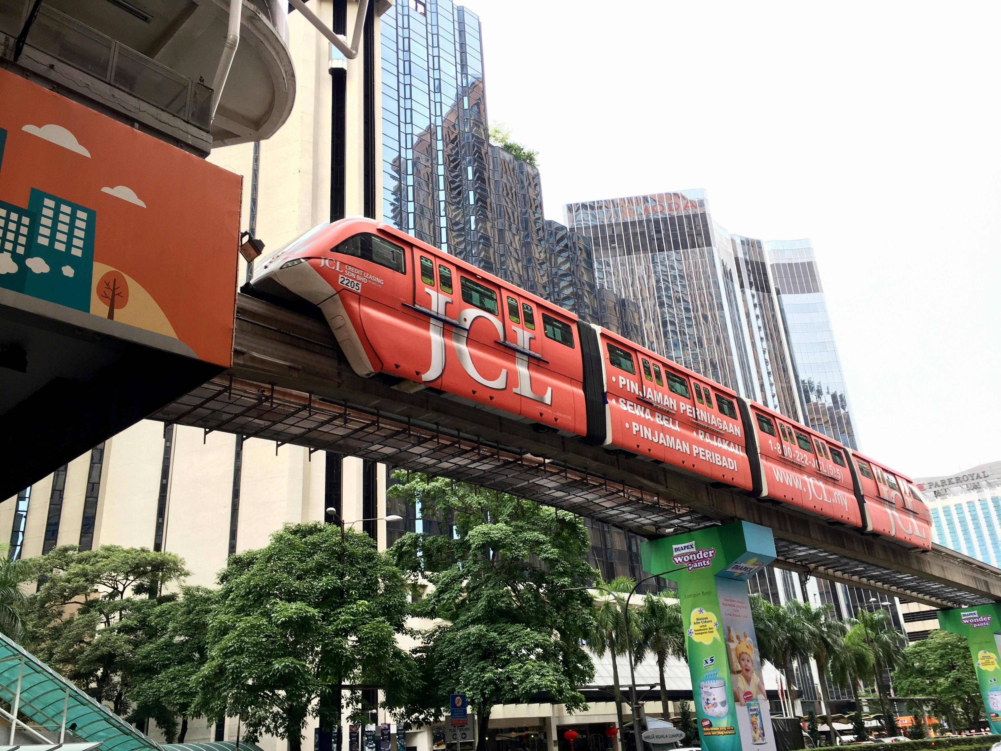 Monorail in Kuala Lumpur · Free Stock Photo
