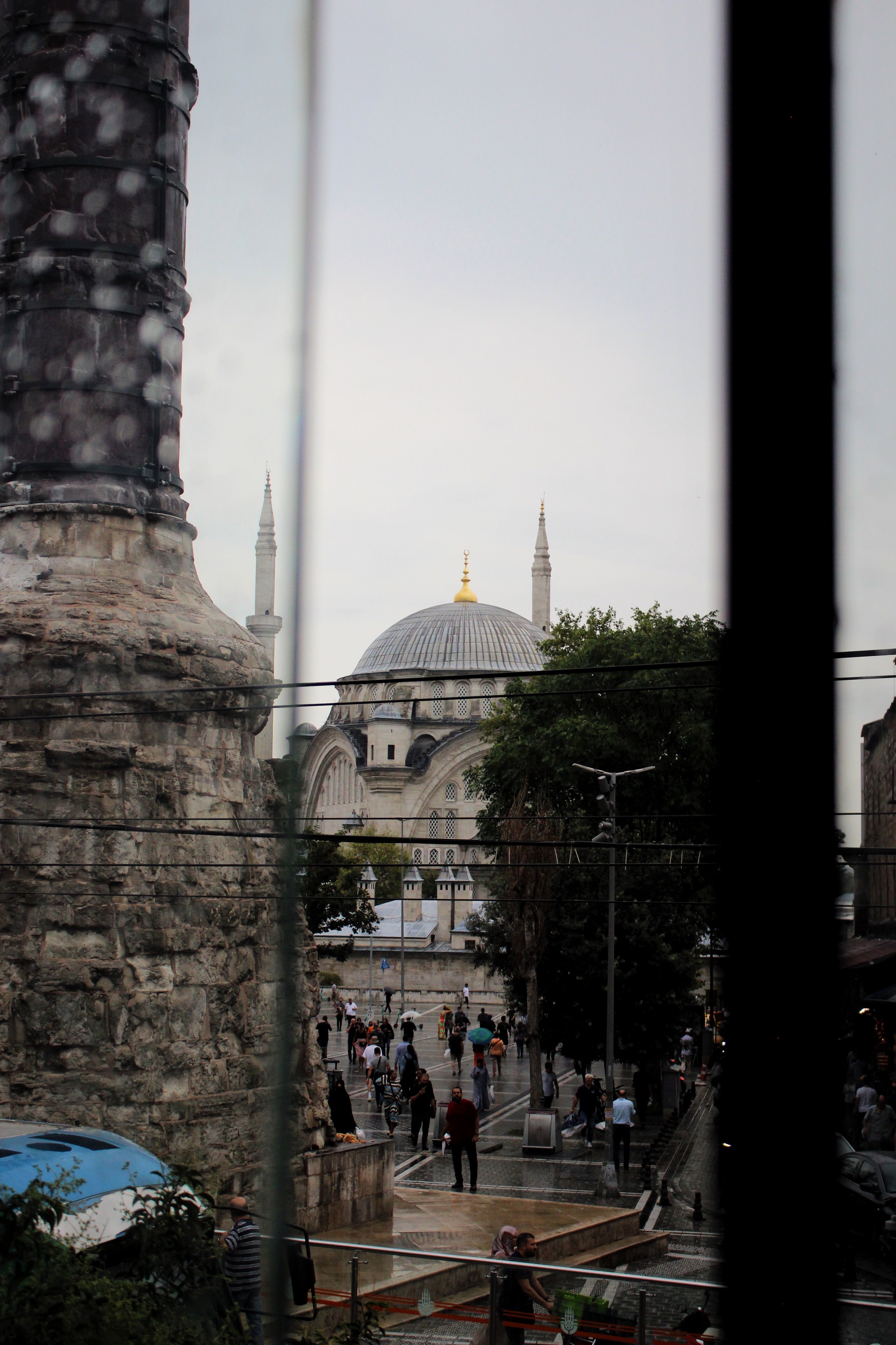 People Walking Near a Mosque · Free Stock Photo