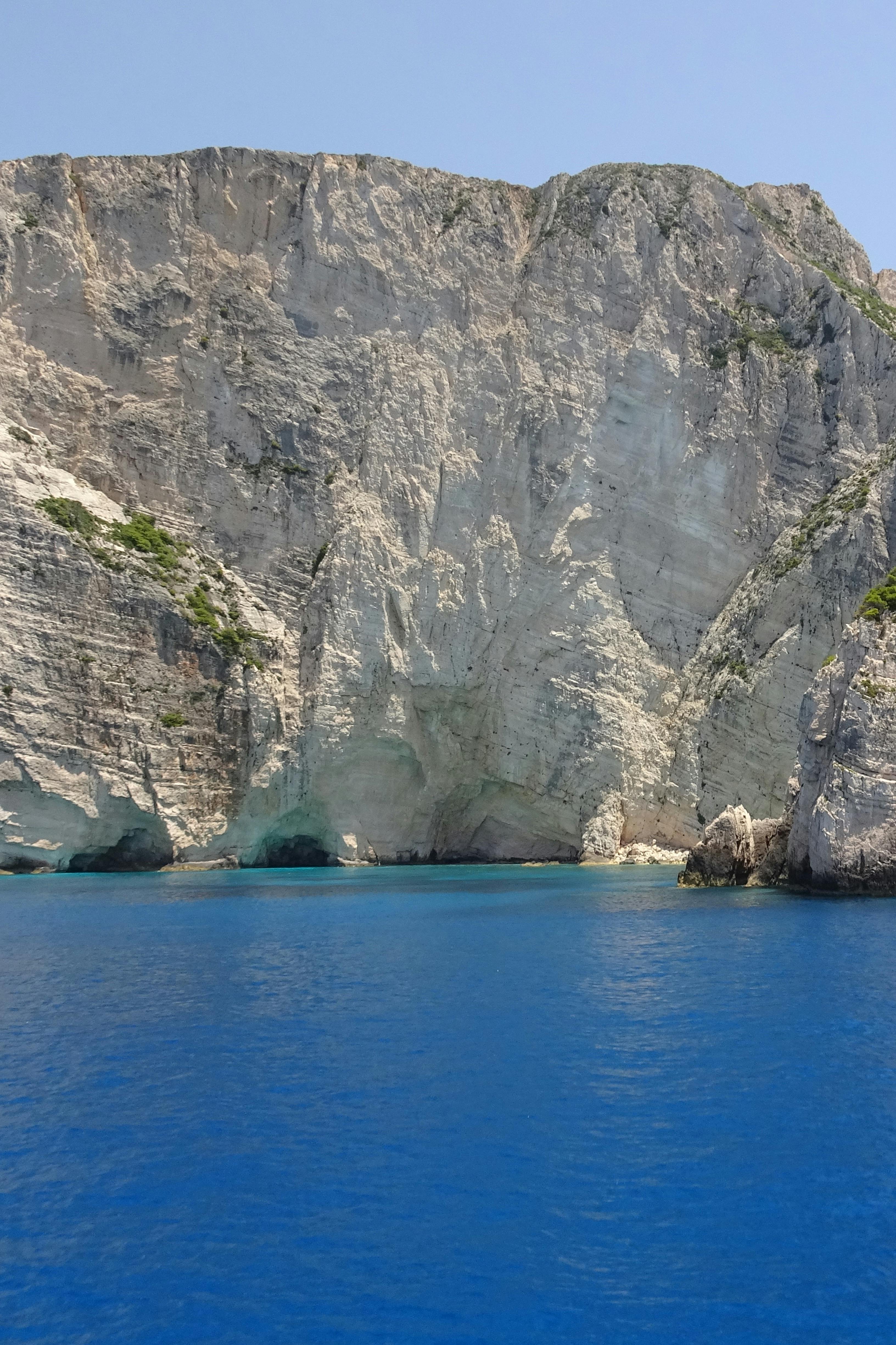 Rock Formation on a Coast · Free Stock Photo