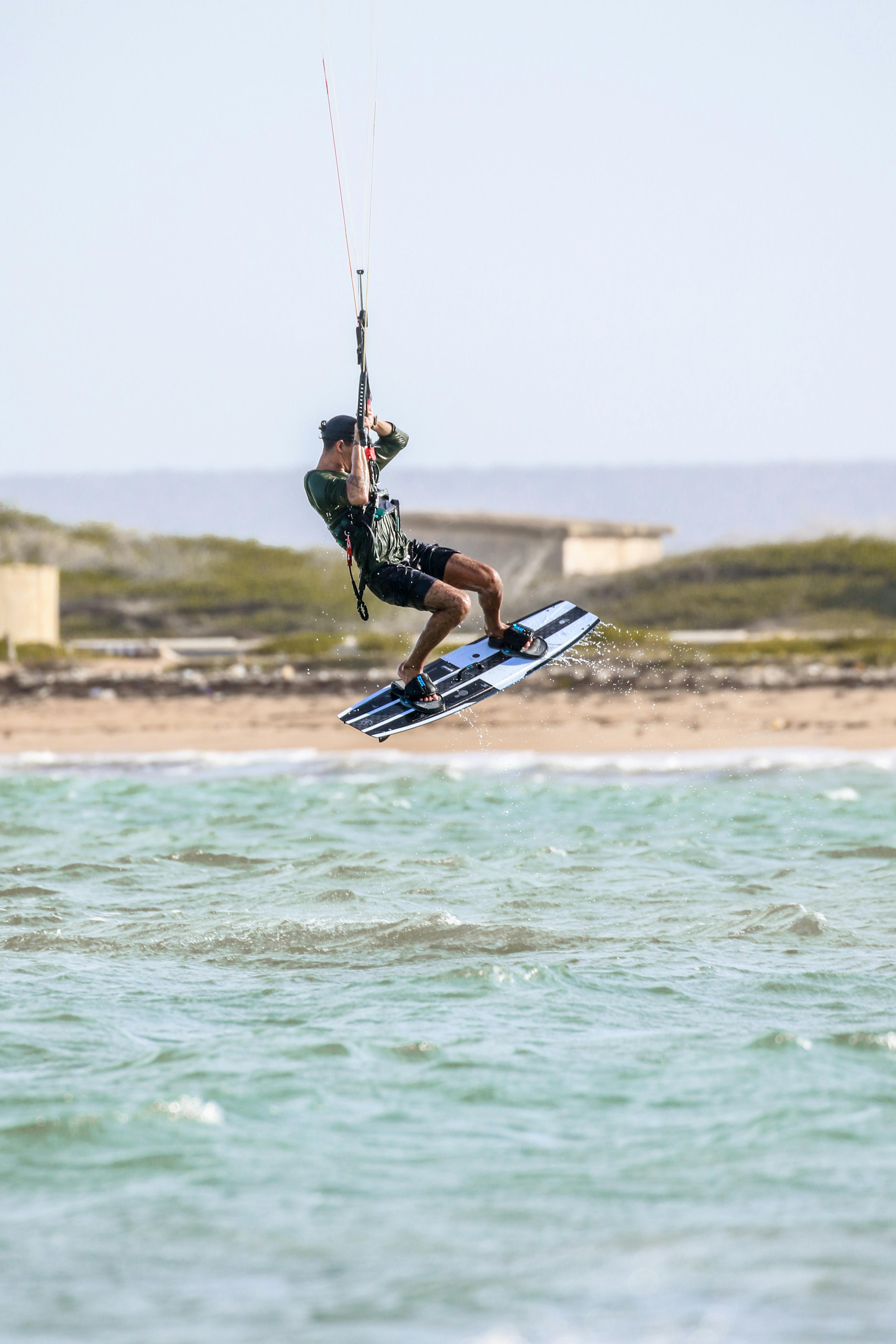 Kite Surfer over Water · Free Stock Photo