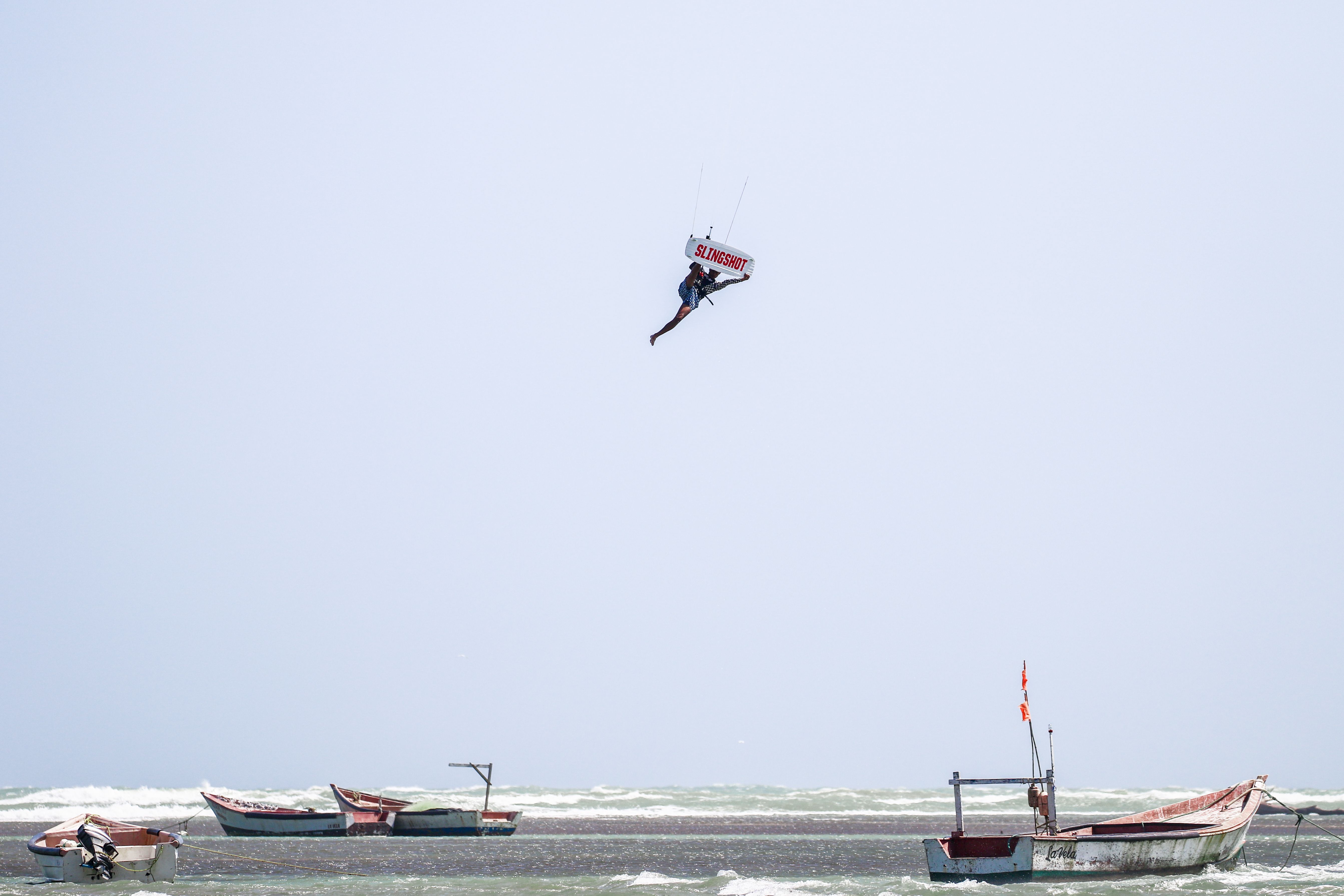 A Person Doing Kite Surfing · Free Stock Photo