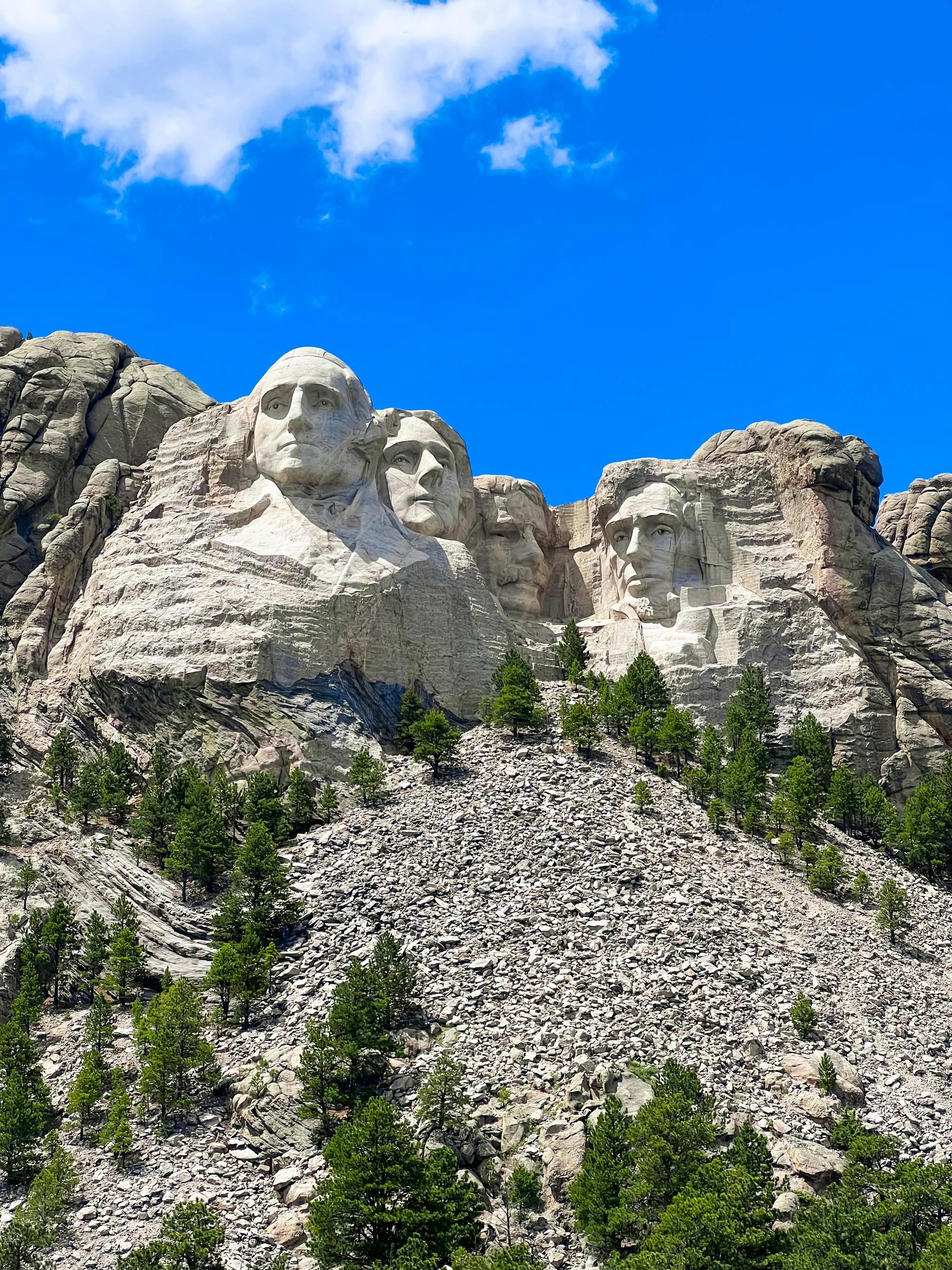 Close-Up Shot of Mount Rushmore · Free Stock Photo