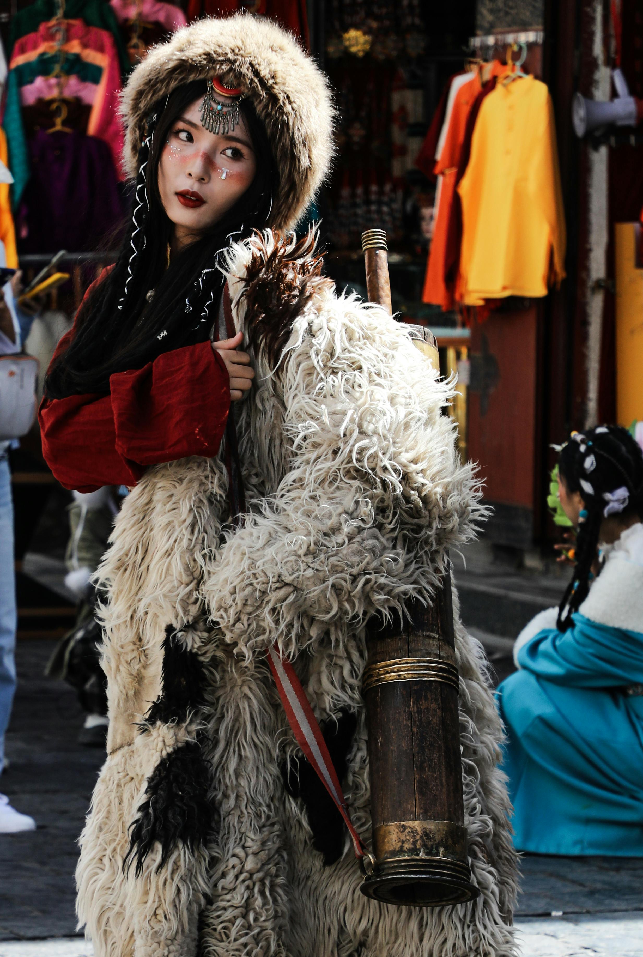 A Young Woman in Polish Highlander Clothing · Free Stock Photo