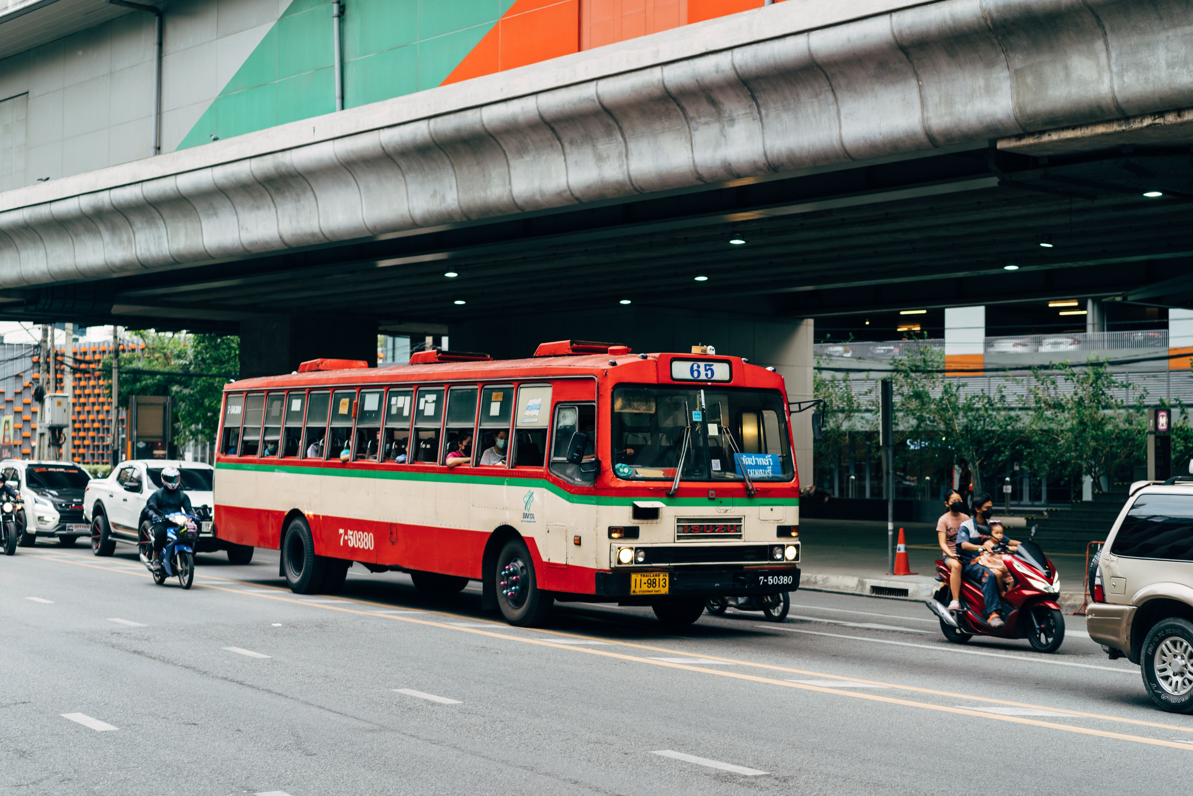 Free stock photo of asia, automibile, automobile, bangkok, bus ...