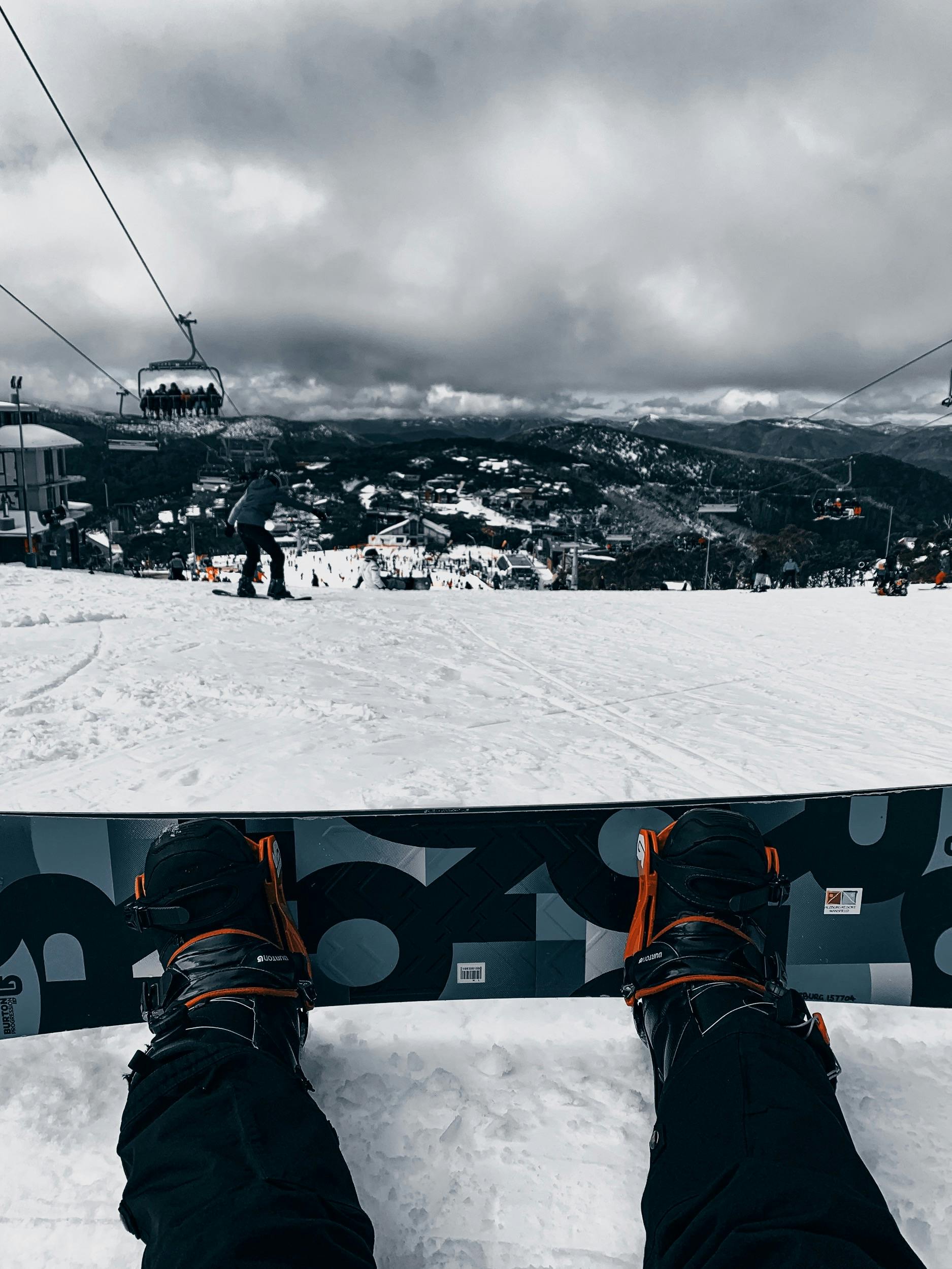 Person using a Snow Board · Free Stock Photo