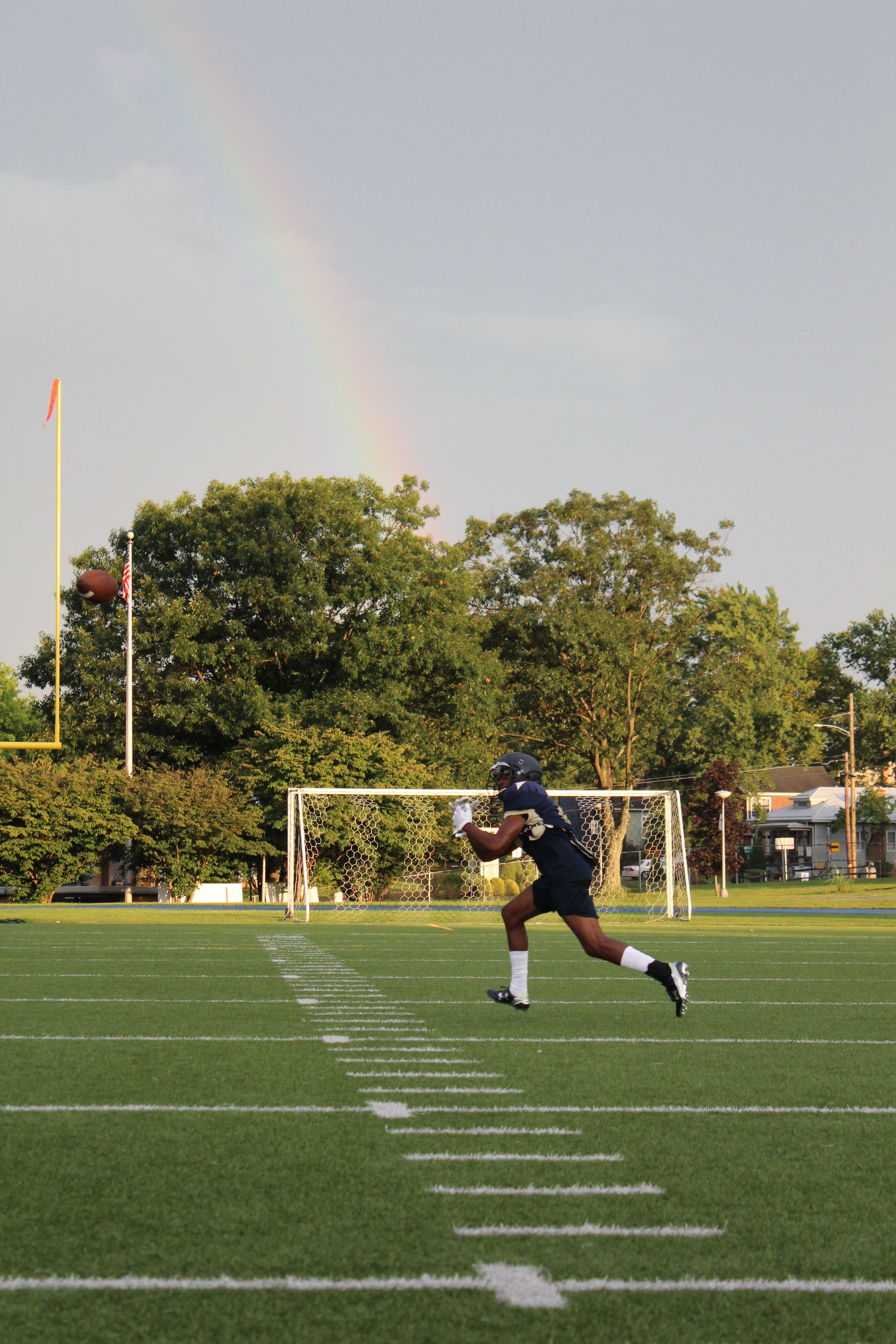 Football Player on Field · Free Stock Photo