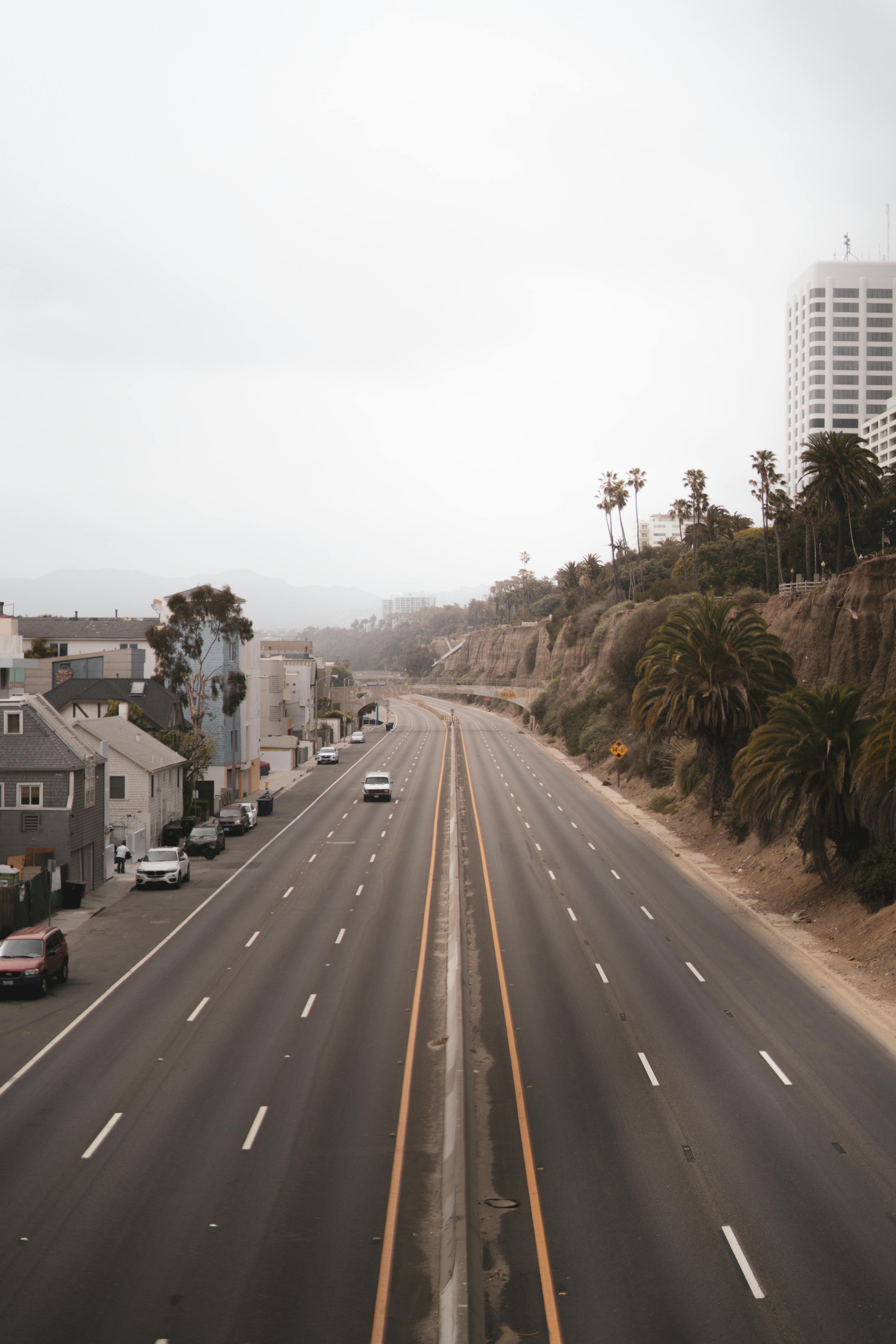 High Angle Shot of Roadway during Daytime · Free Stock Photo