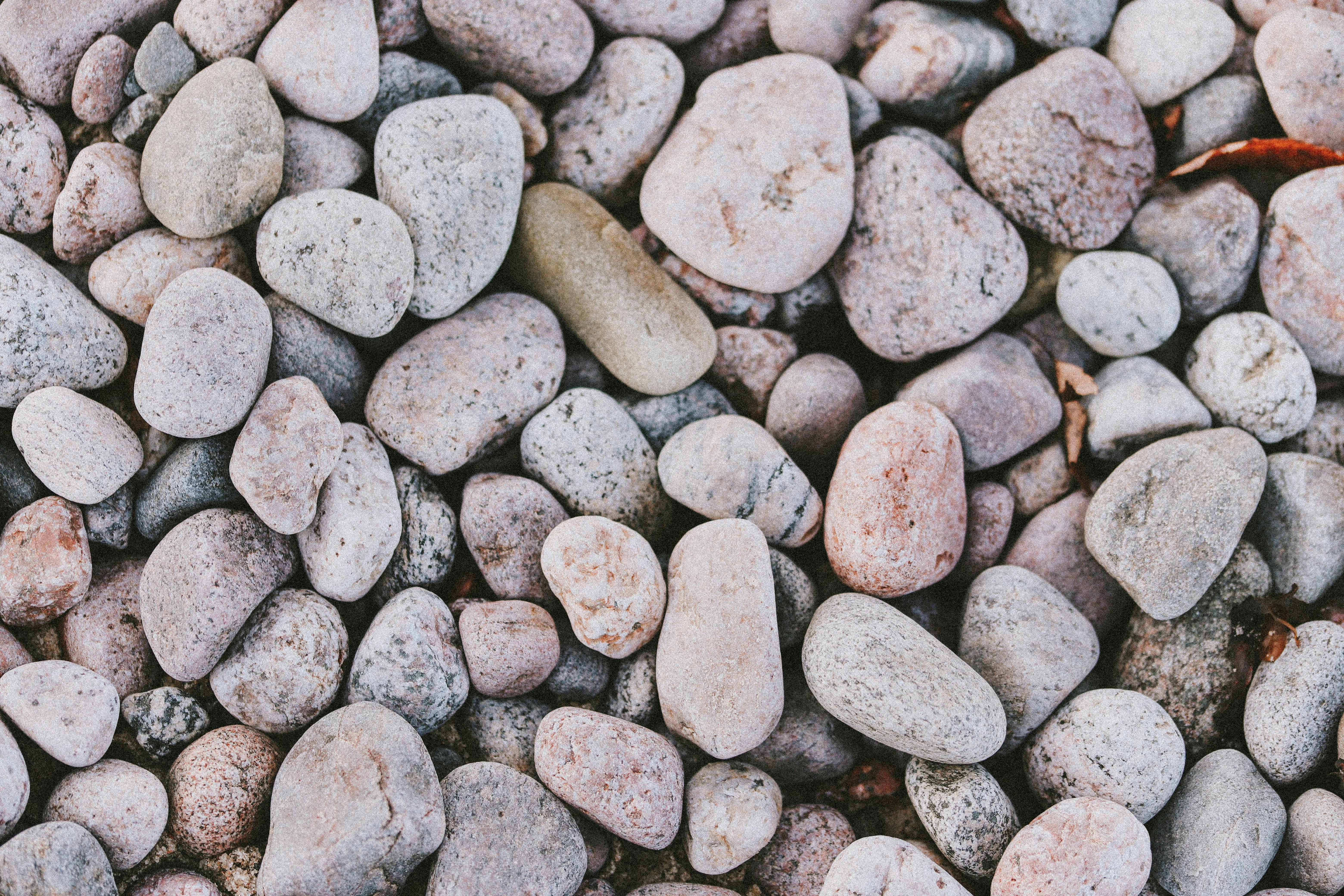 Pile of Gray Stones · Free Stock Photo