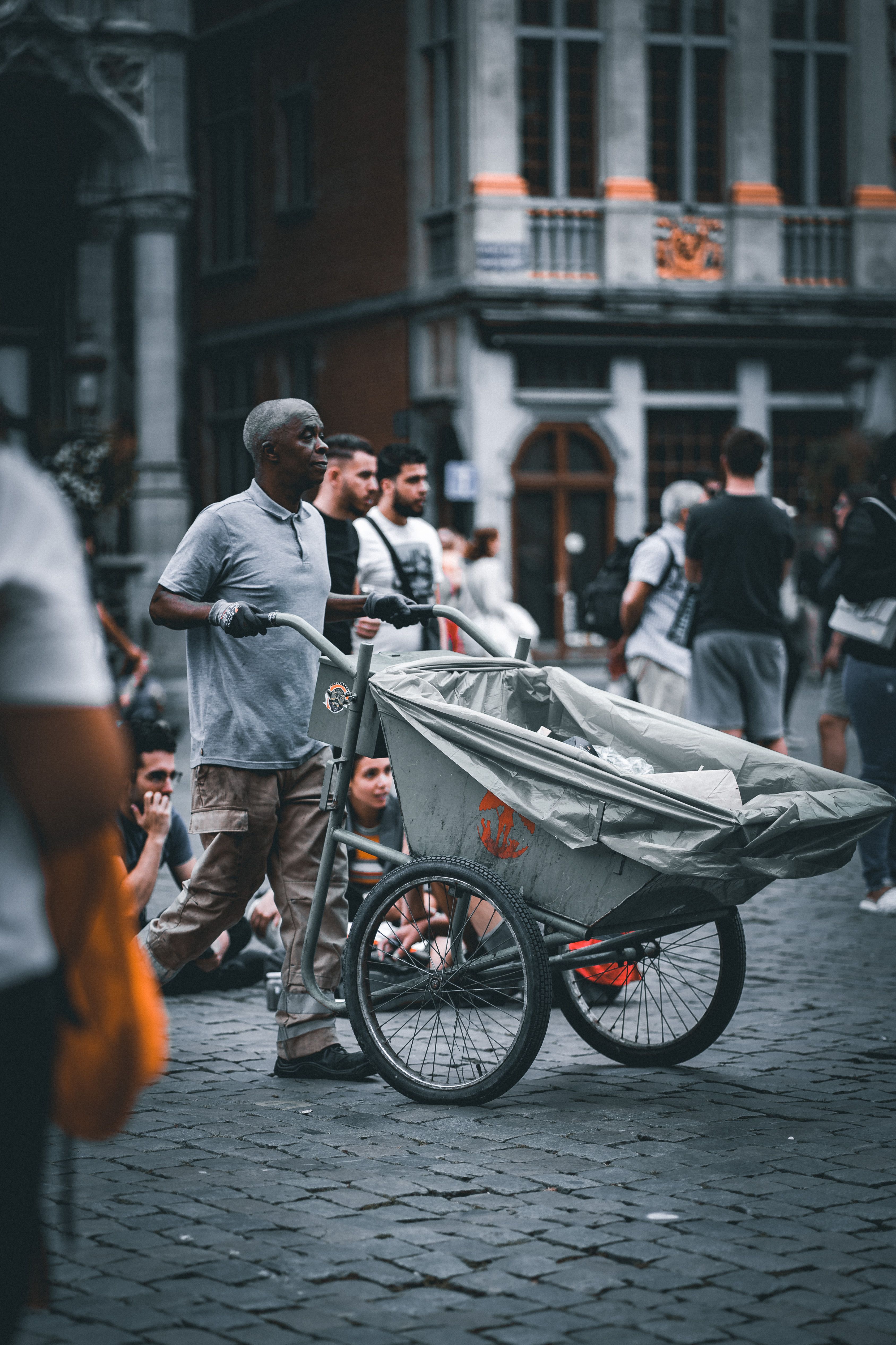 Person Lying on Cart · Free Stock Photo
