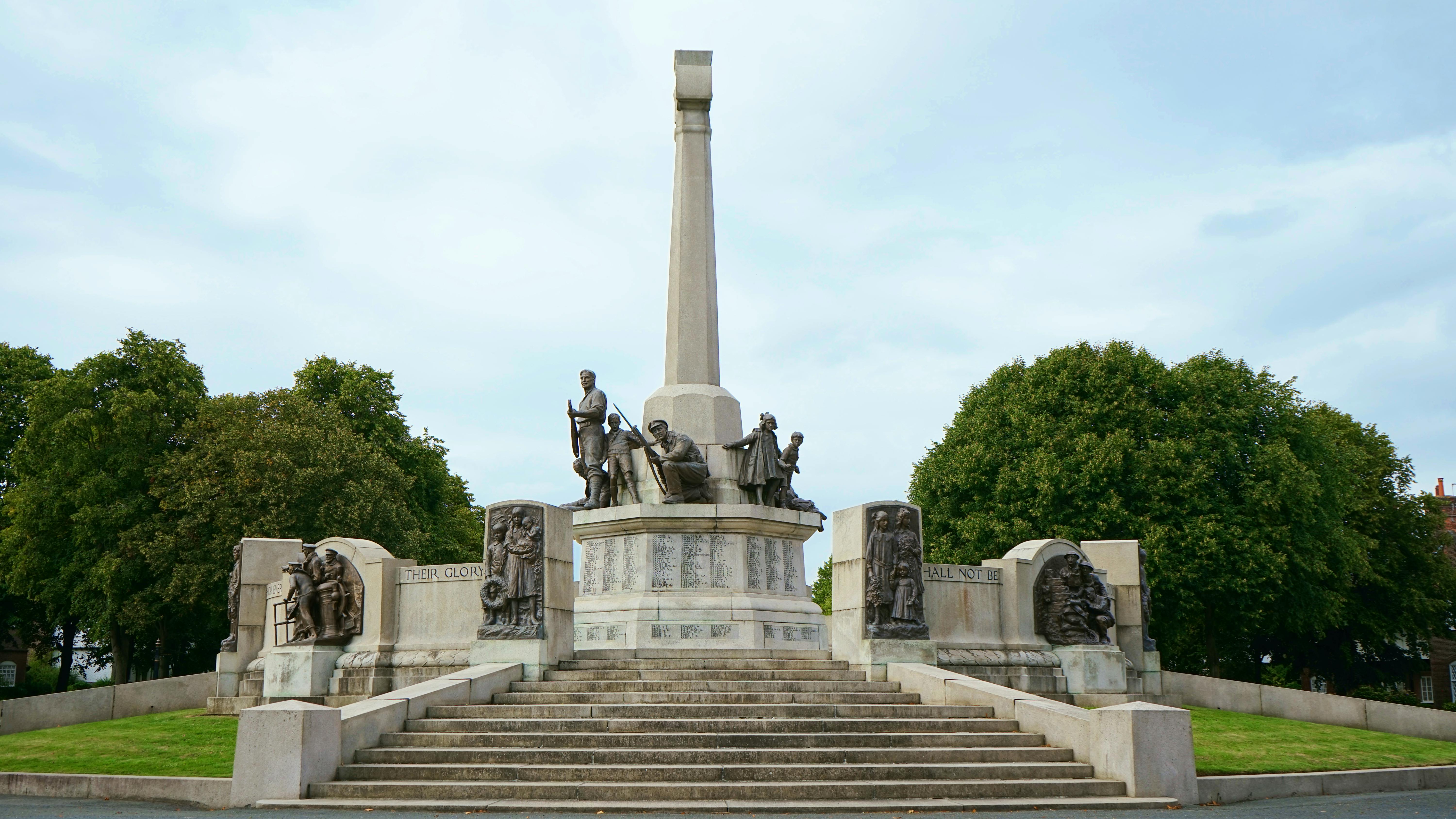 War Memorial the Black Angel in Penrith · Free Stock Photo