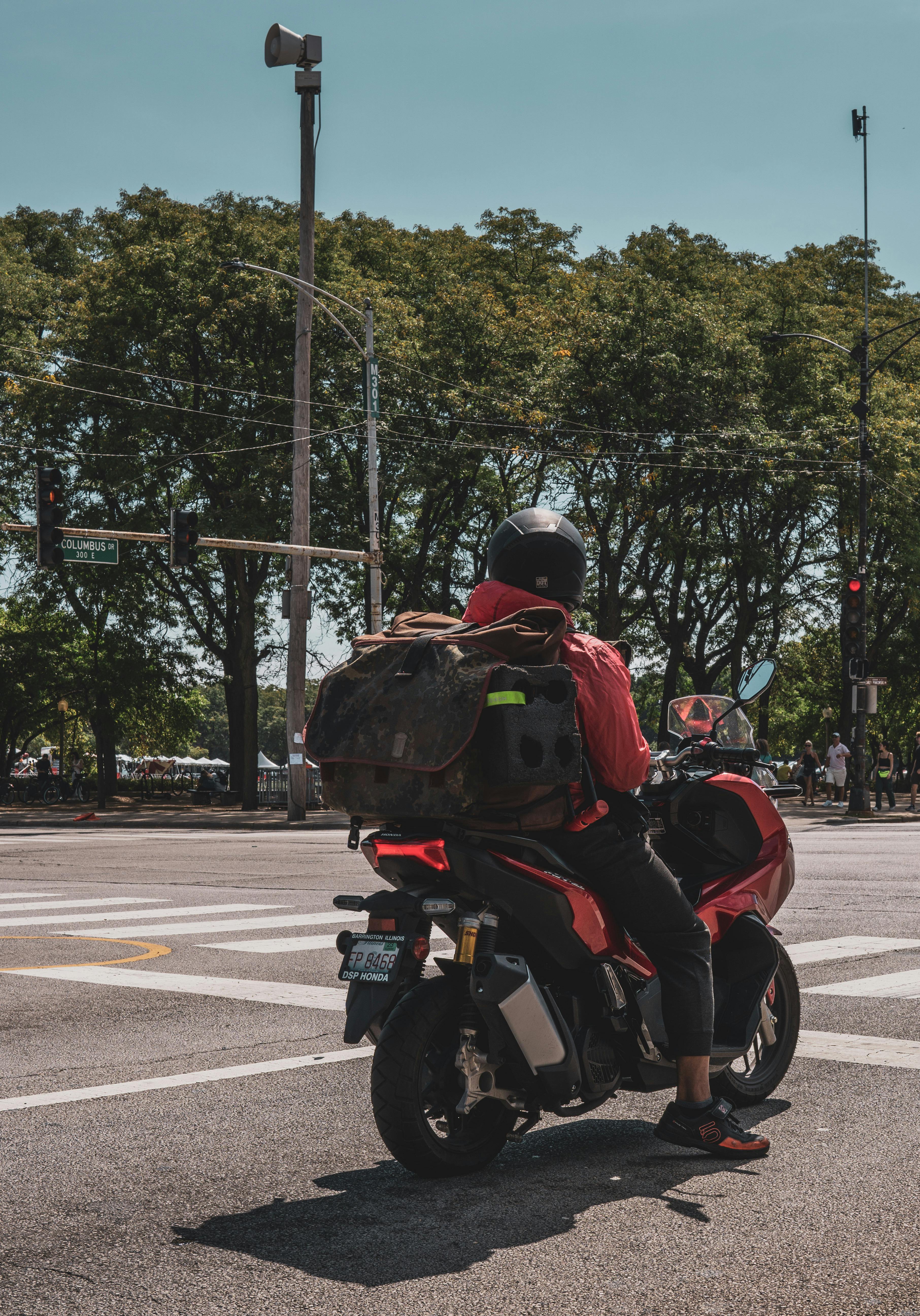 People in White Uniform Riding Motorcycle · Free Stock Photo