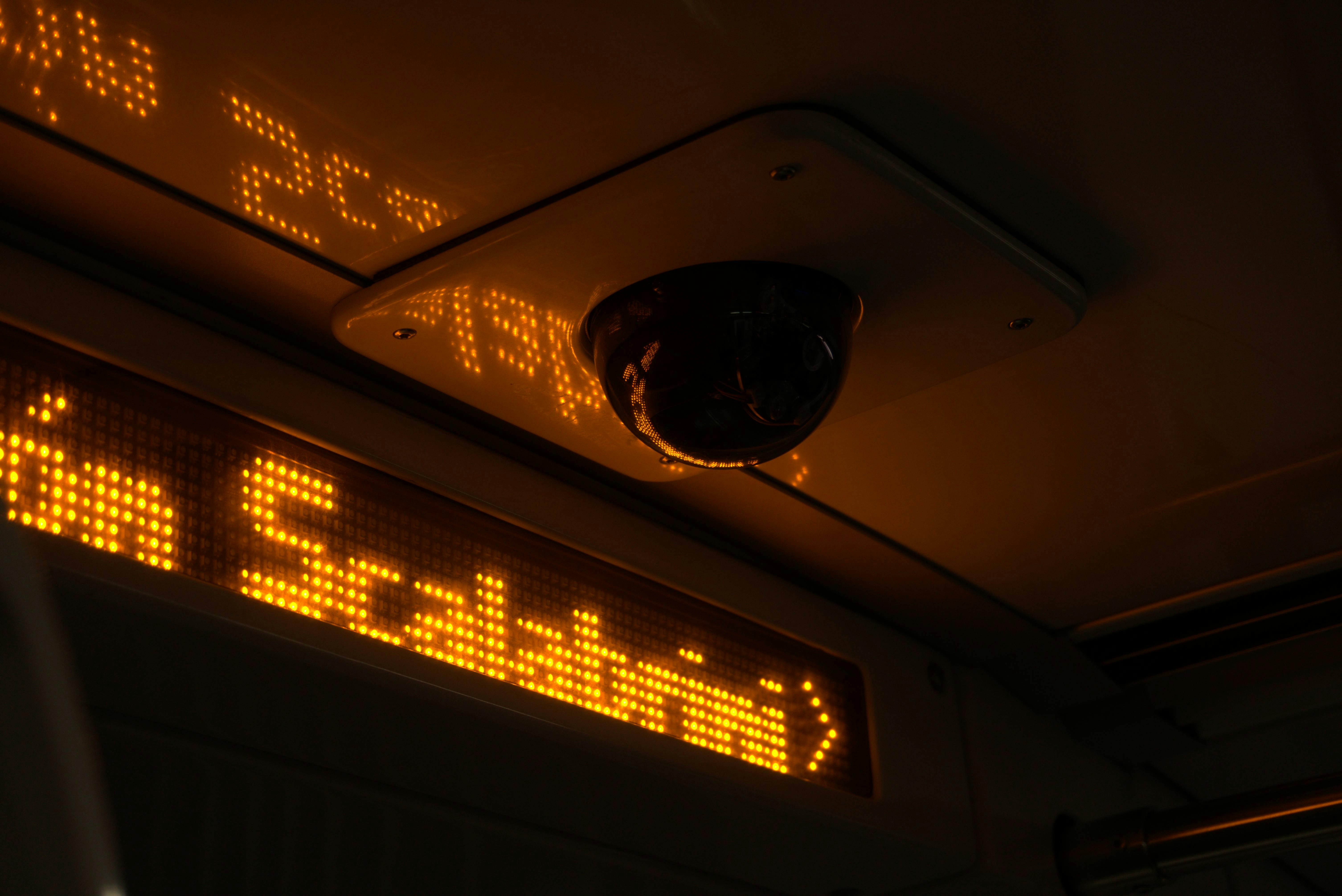 CCTV Camera Inside the Train · Free Stock Photo