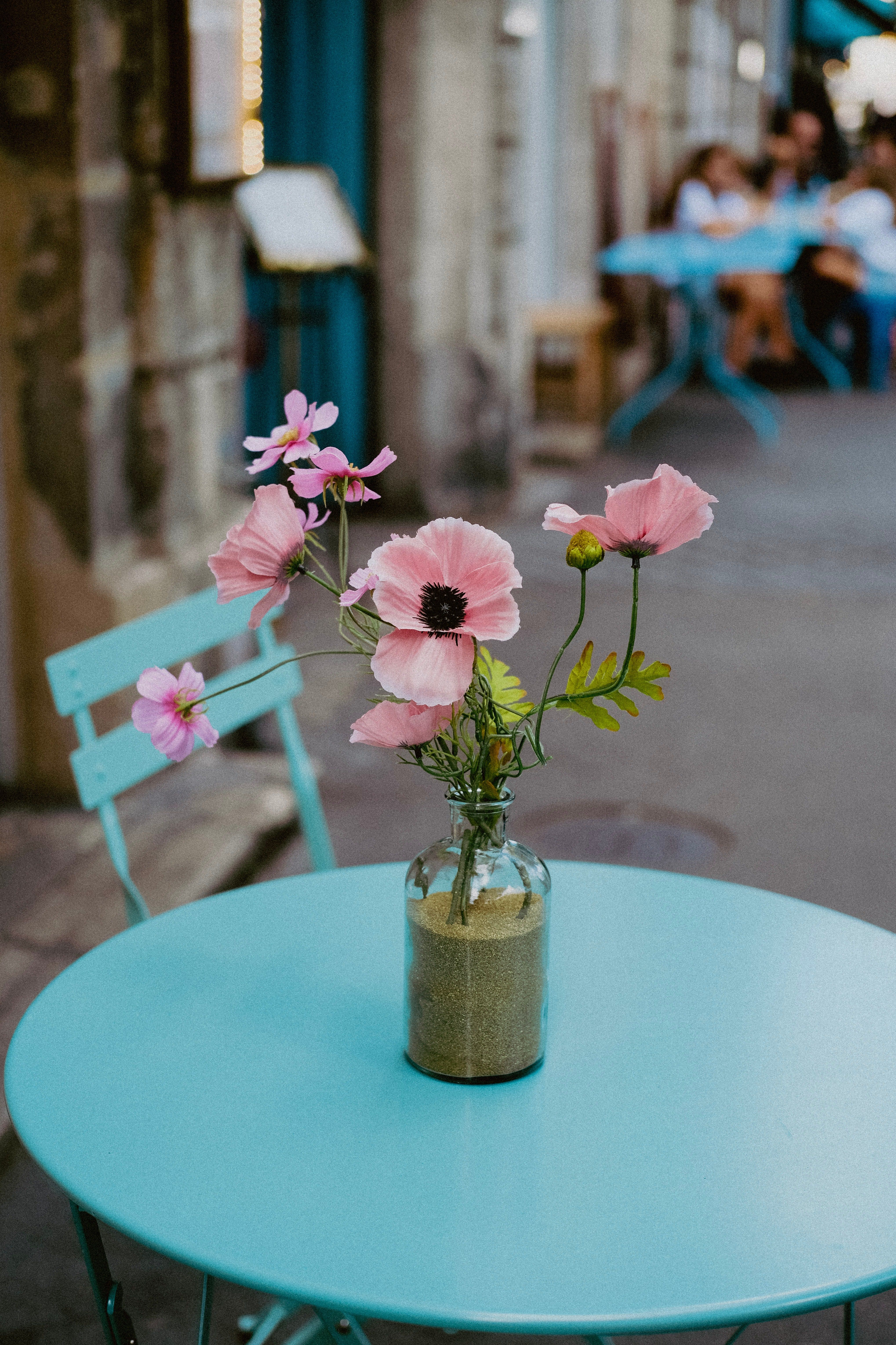 Flowers on Table · Free Stock Photo