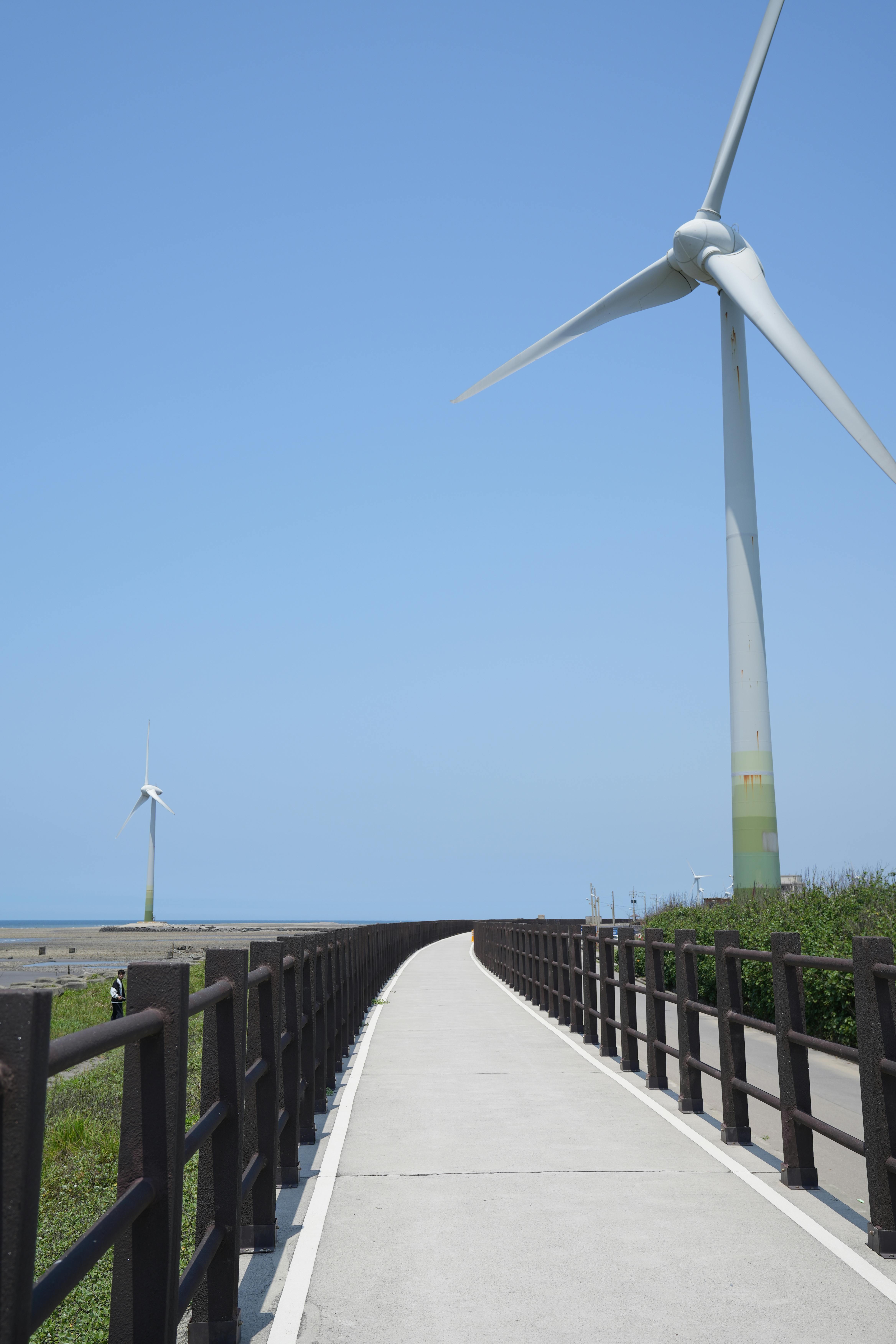 A Bridge Near the Windmills · Free Stock Photo