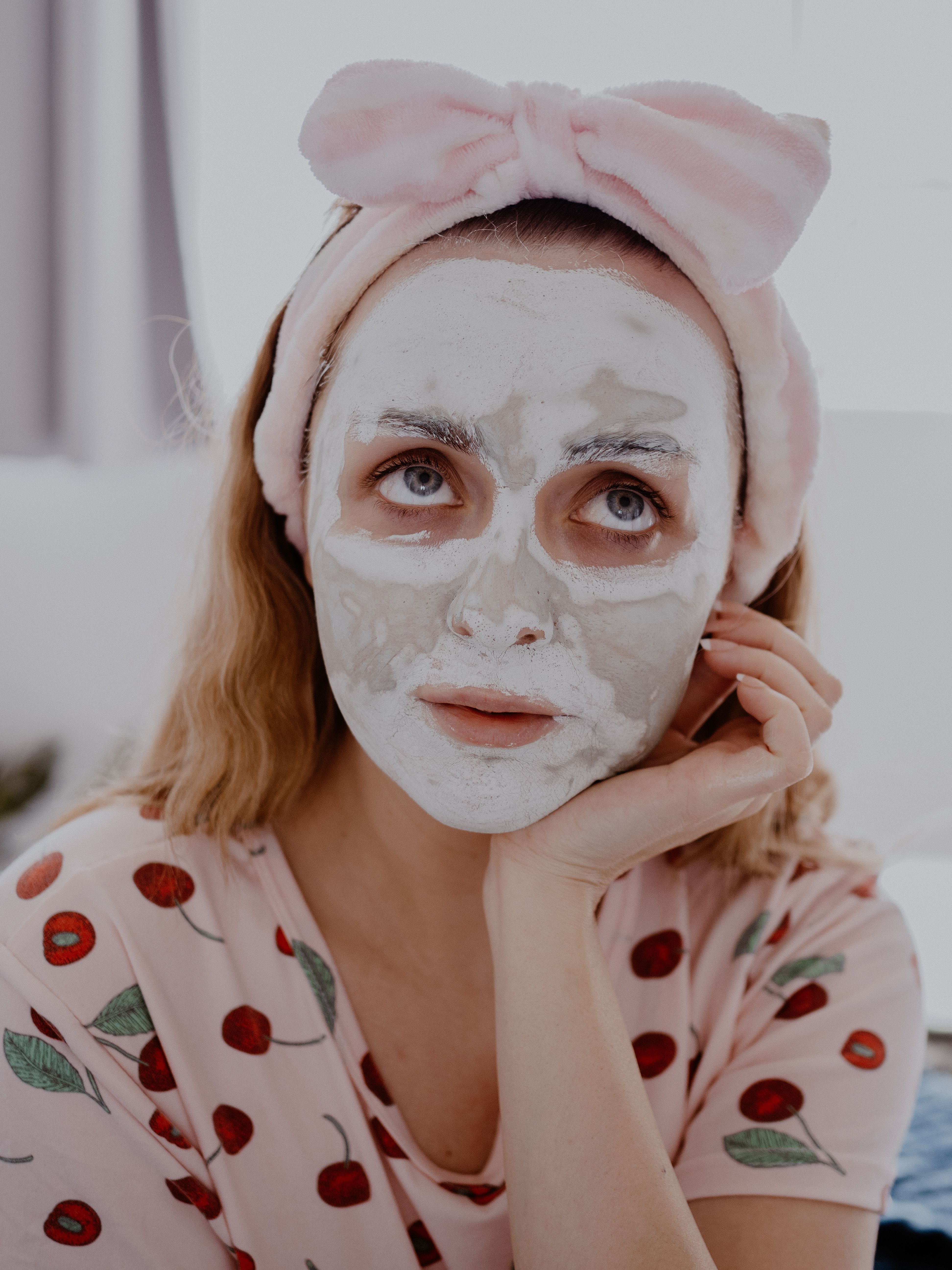 Woman with Skin Care Mask · Free Stock Photo
