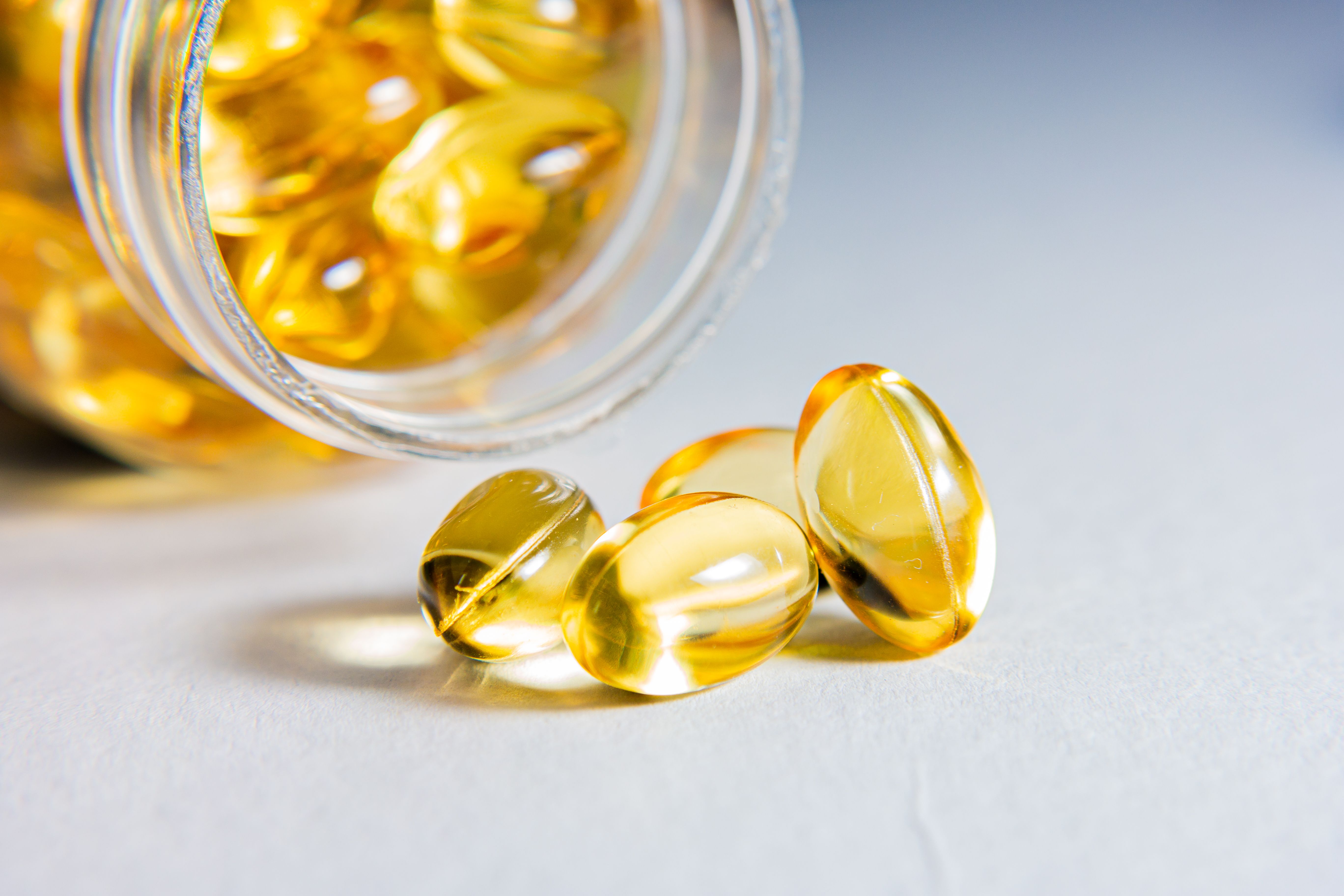 Close-Up Shot of Softgel Capsules · Free Stock Photo