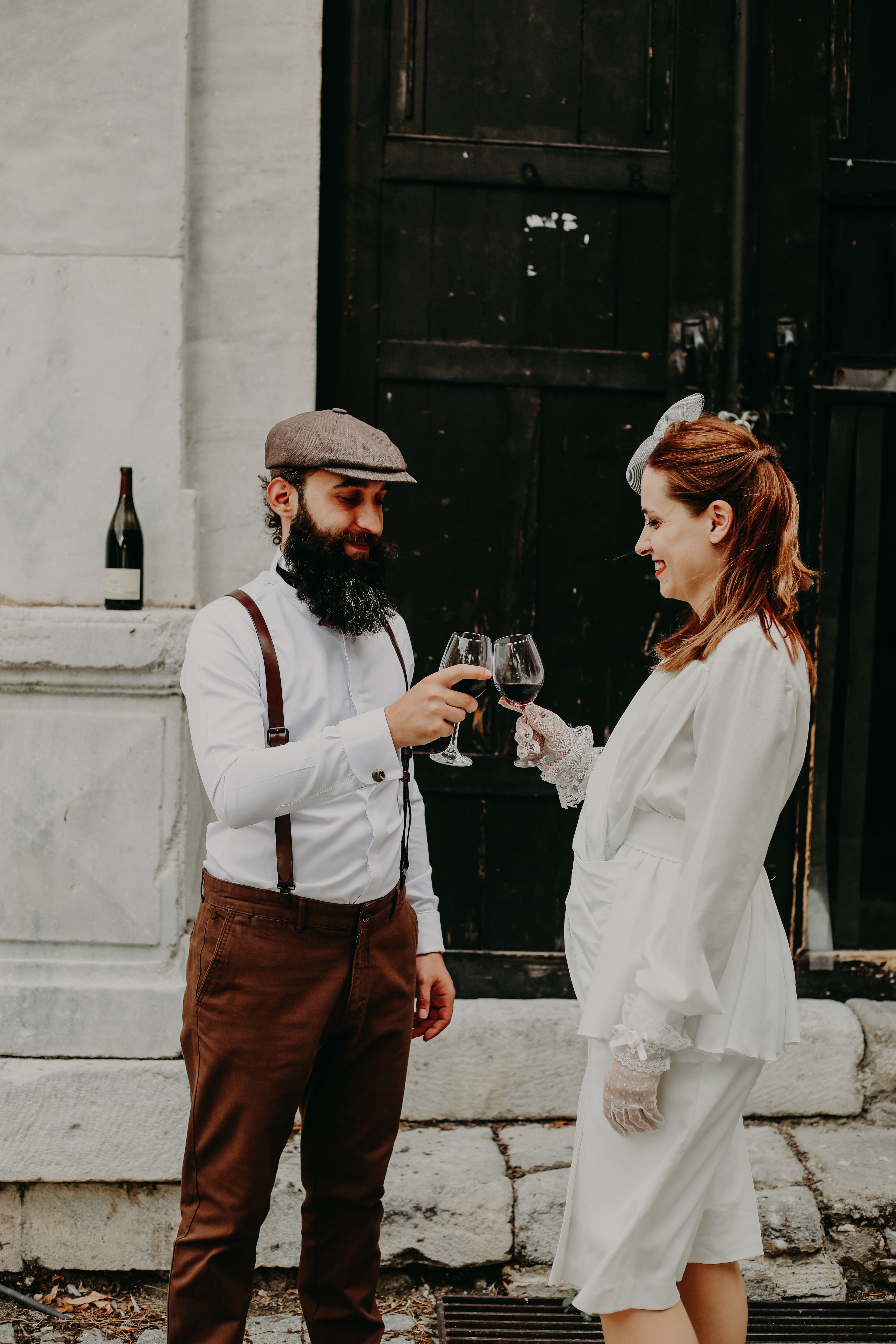 A Group of People Doing a Toast · Free Stock Photo