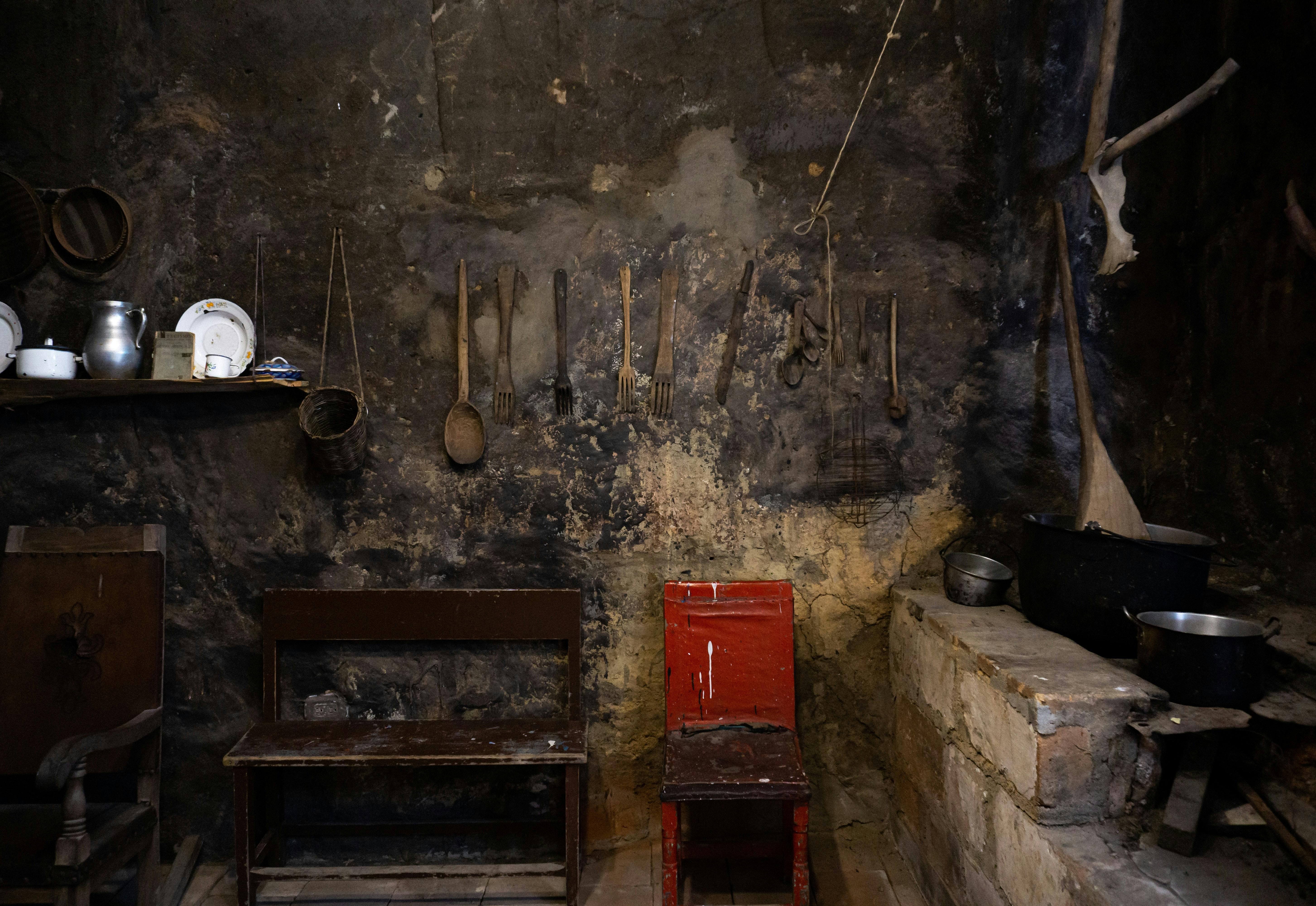 Wooden Chairs Inside the Kitchen · Free Stock Photo