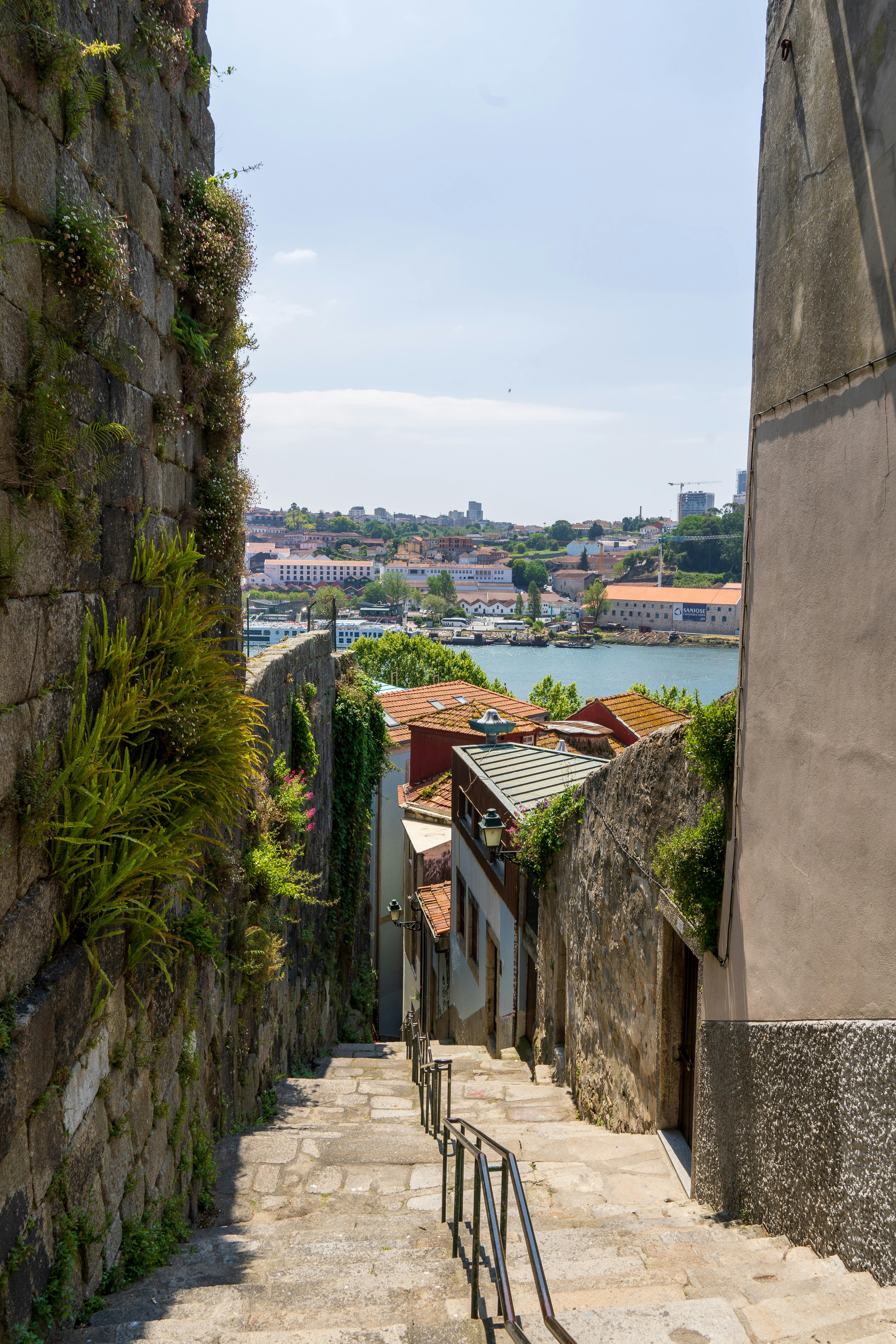 Steps Between Buildings in Town · Free Stock Photo