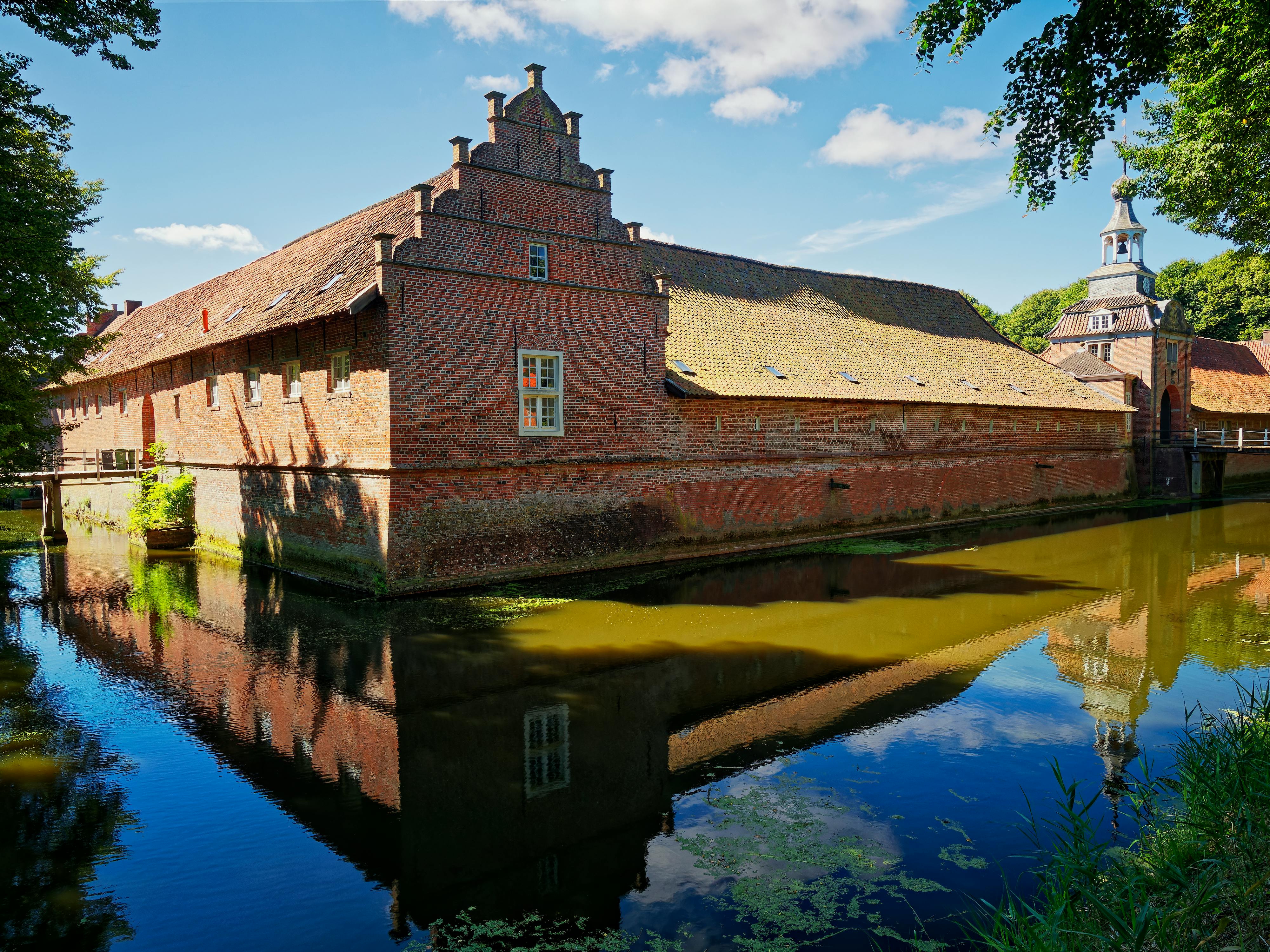 A Castle with a Moat · Free Stock Photo