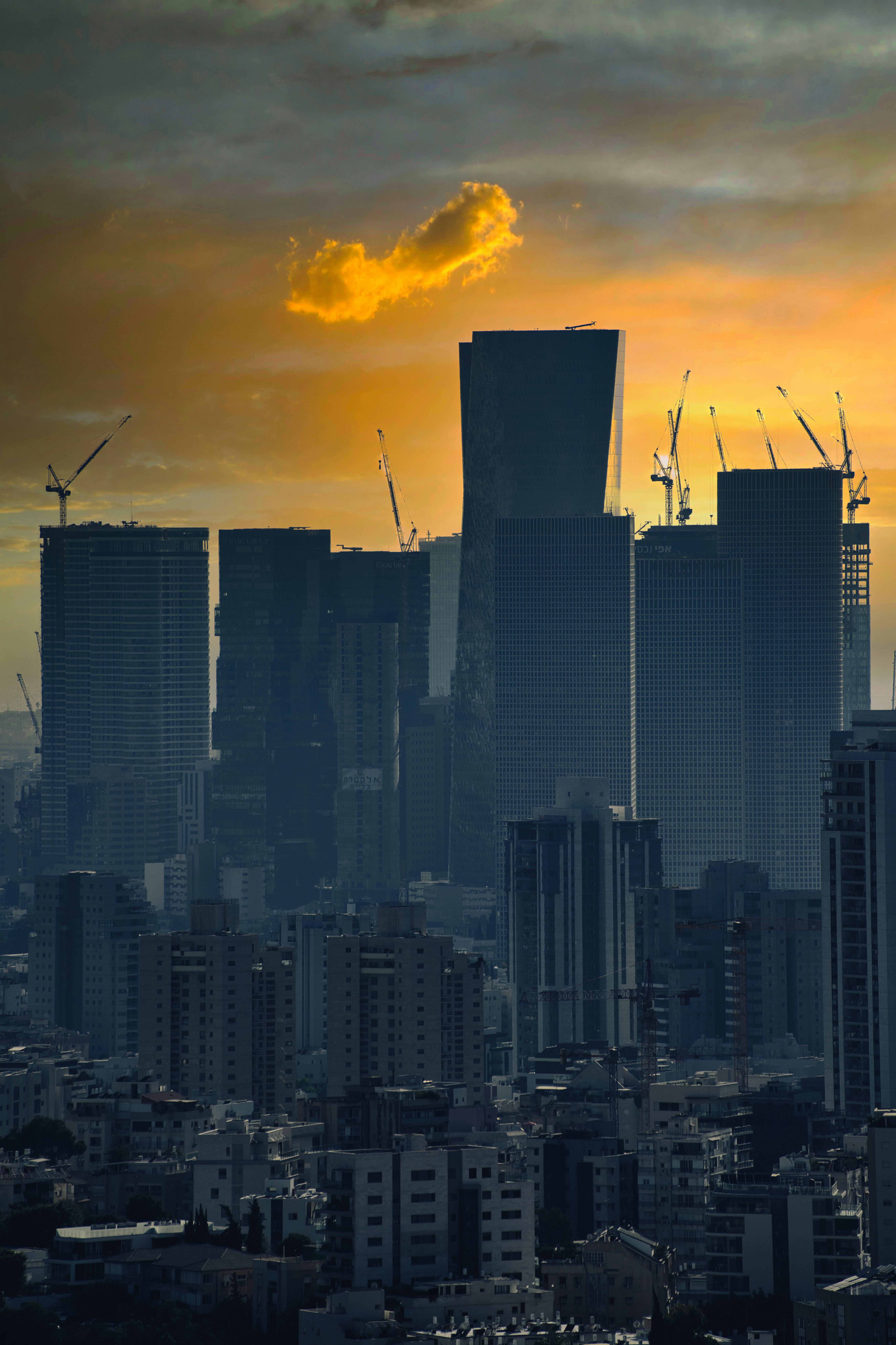 Aerial View of City Buildings · Free Stock Photo