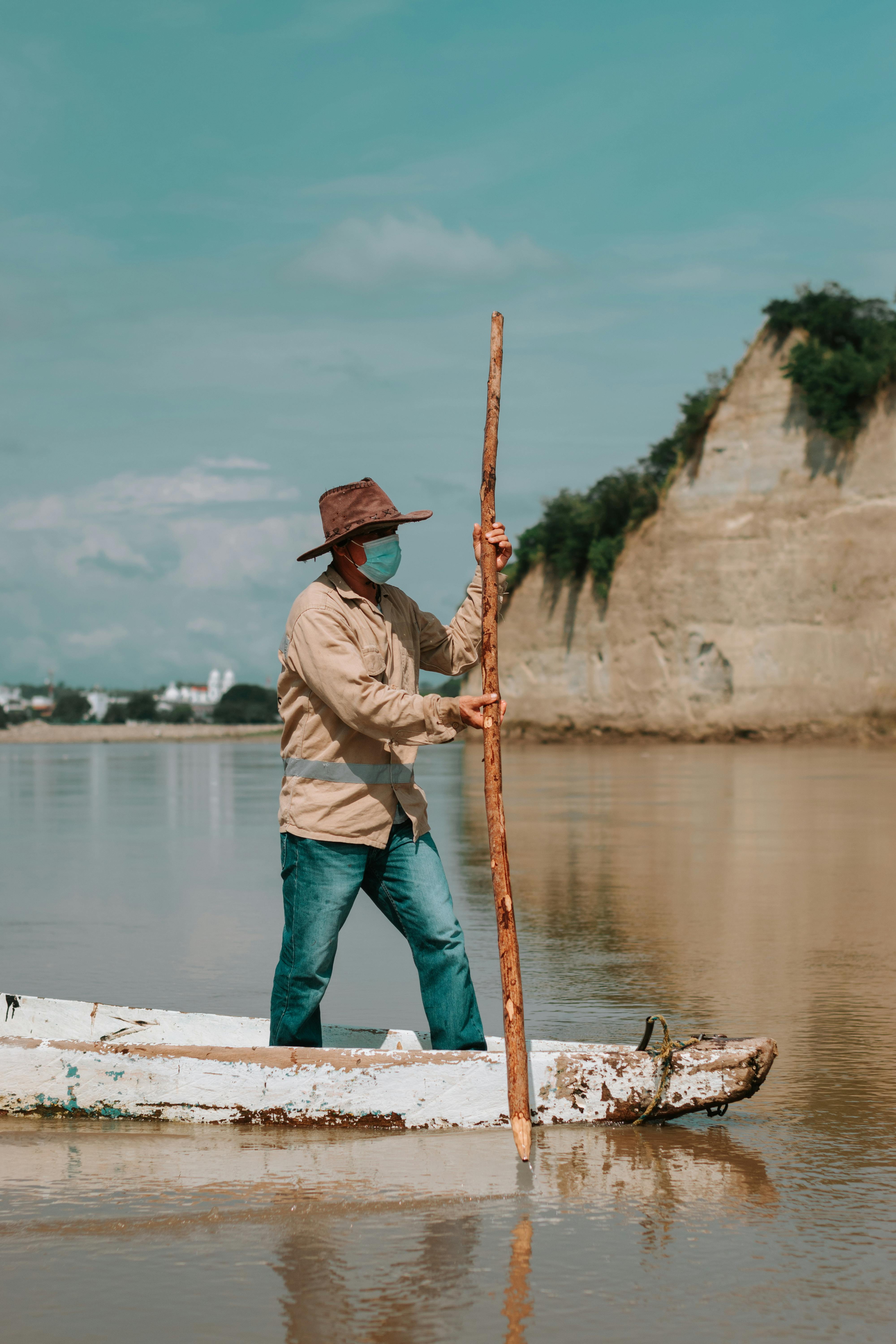 People Riding Boats on the River · Free Stock Photo