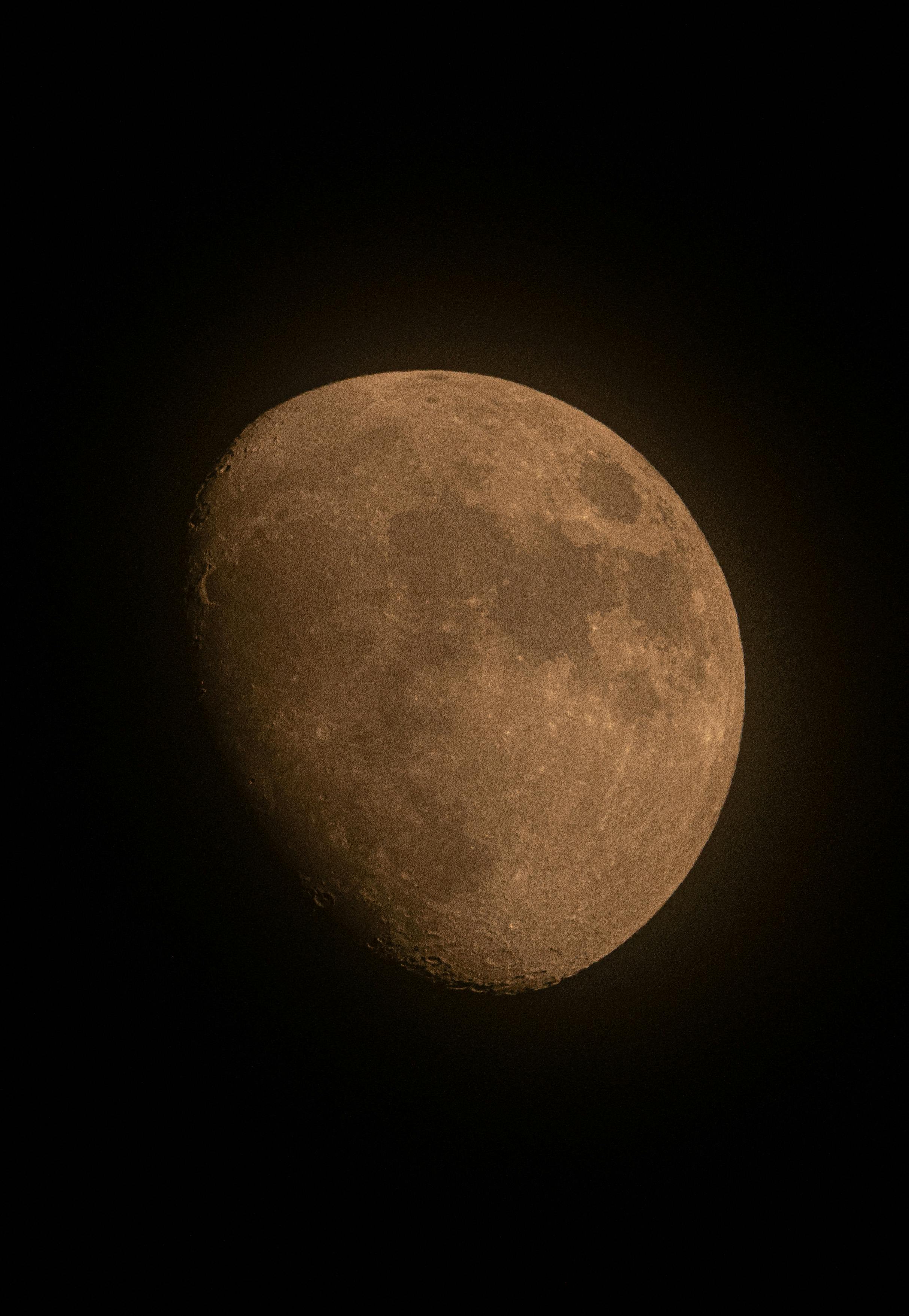 Close Up Photo of the Moon · Free Stock Photo
