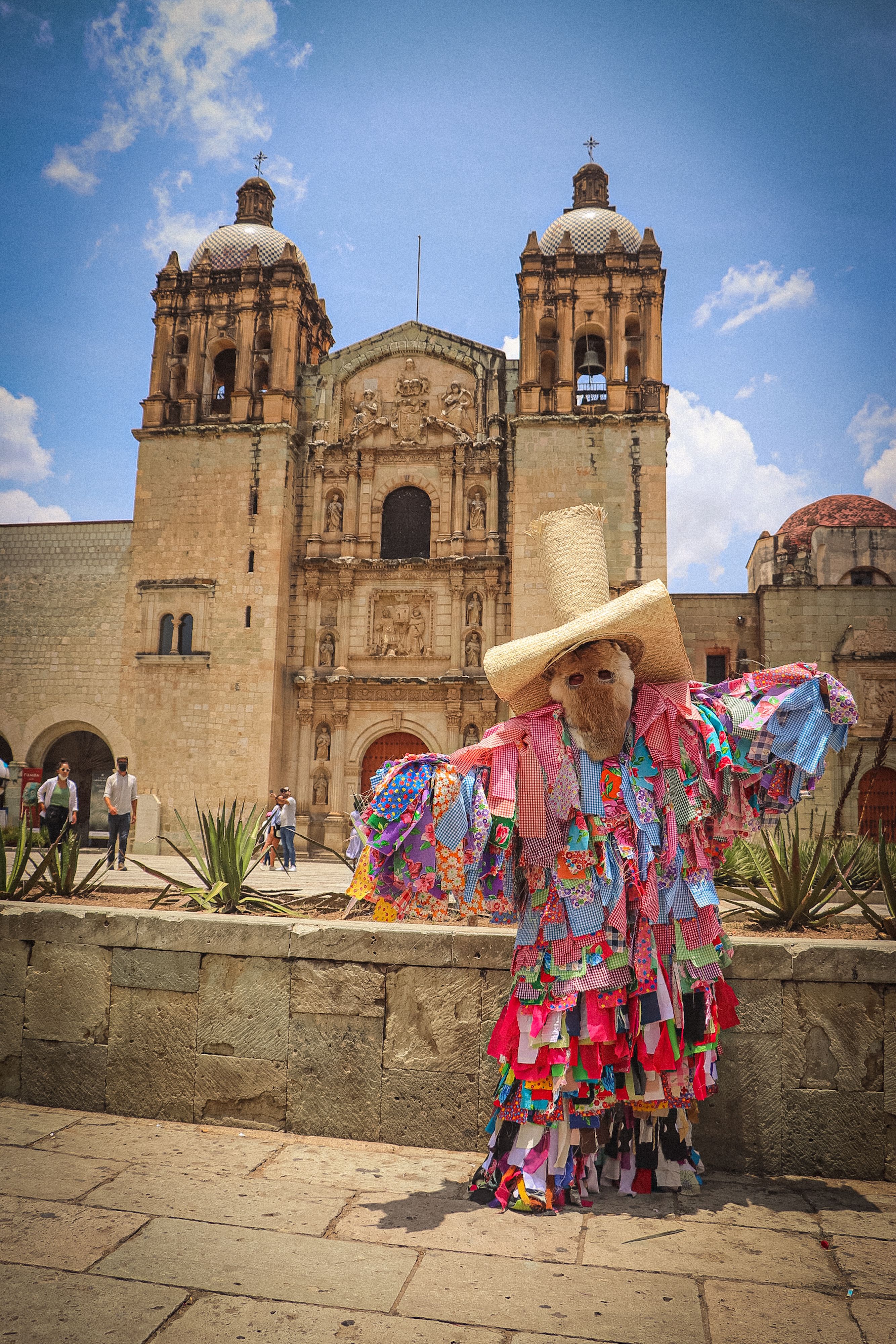 A Person in Costume Standing Near Museum of Cultures of Oaxaca · Free ...