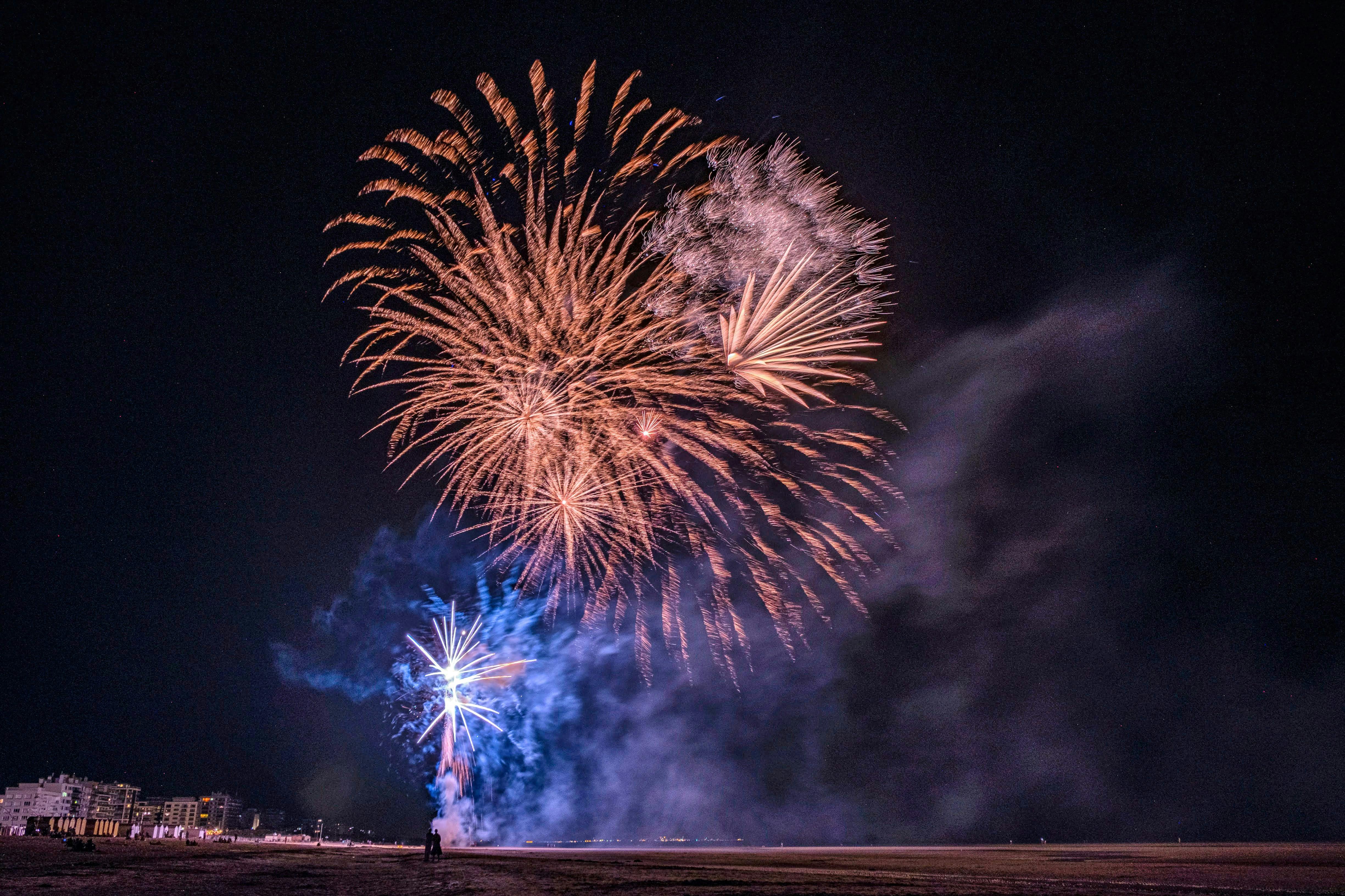 Fireworks Display during Night Time · Free Stock Photo