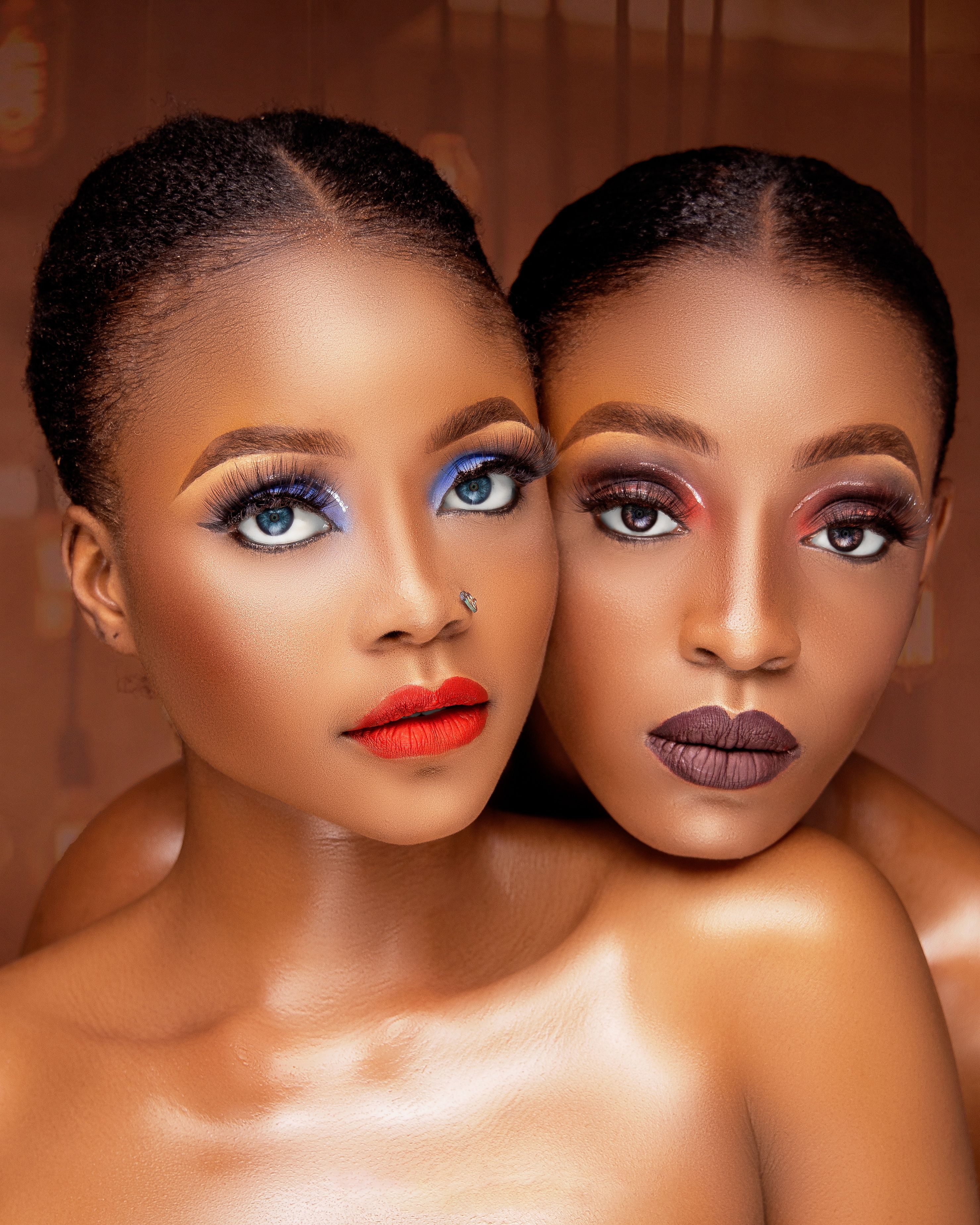 Portrait of Two Pretty Women · Free Stock Photo