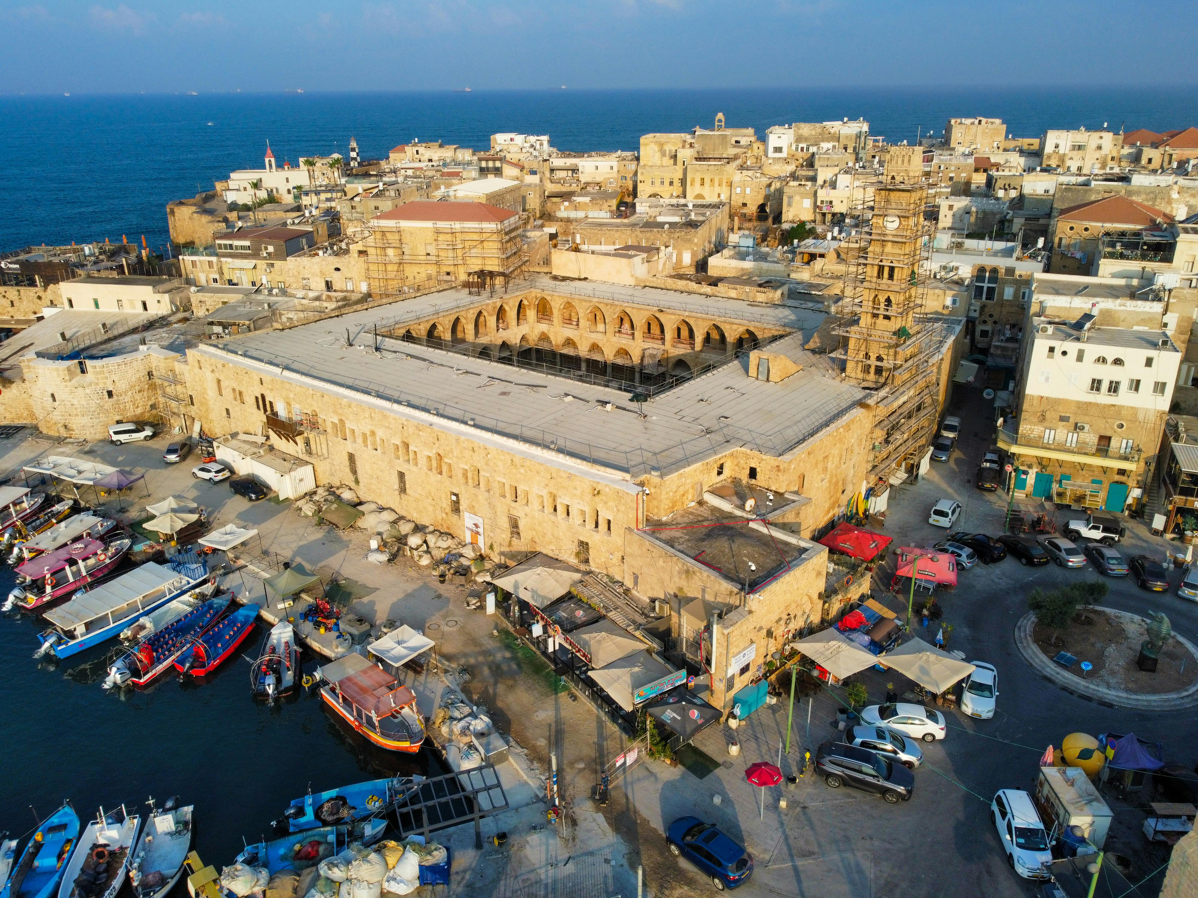 Acre - the old city and port · Free Stock Photo
