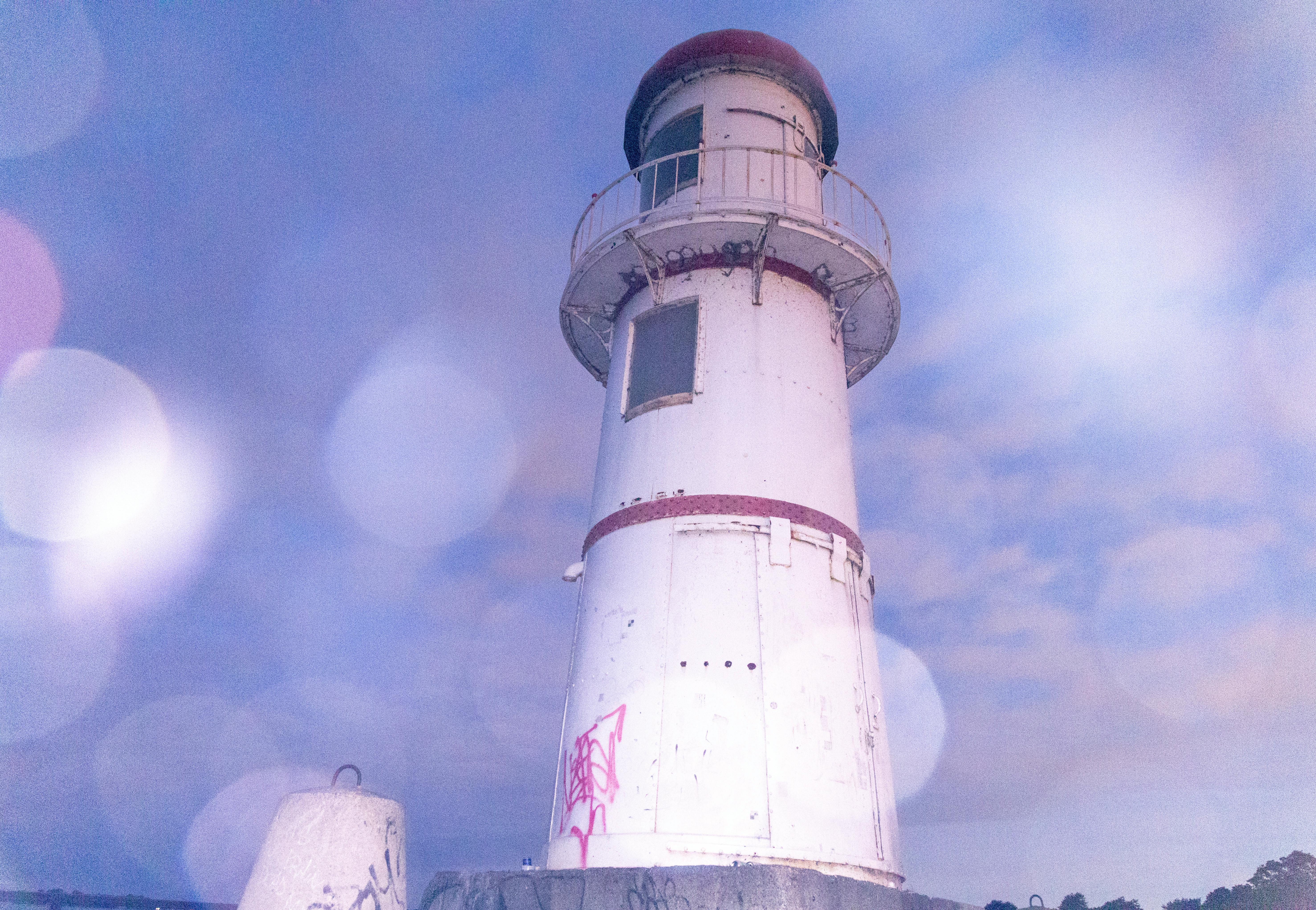 A White Lighthouse · Free Stock Photo