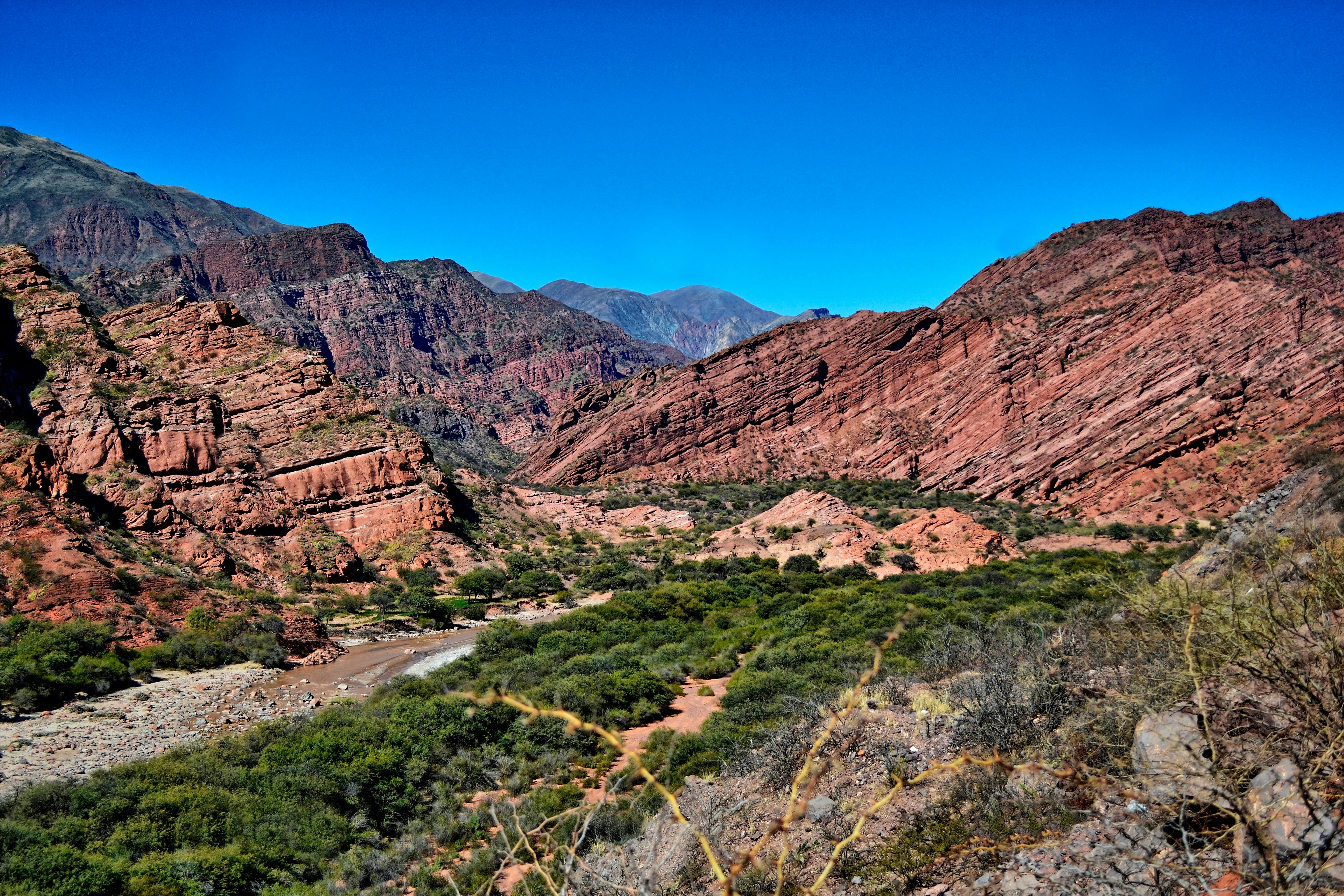 Quebrada de Las Conchas Under Blue Sky · Free Stock Photo