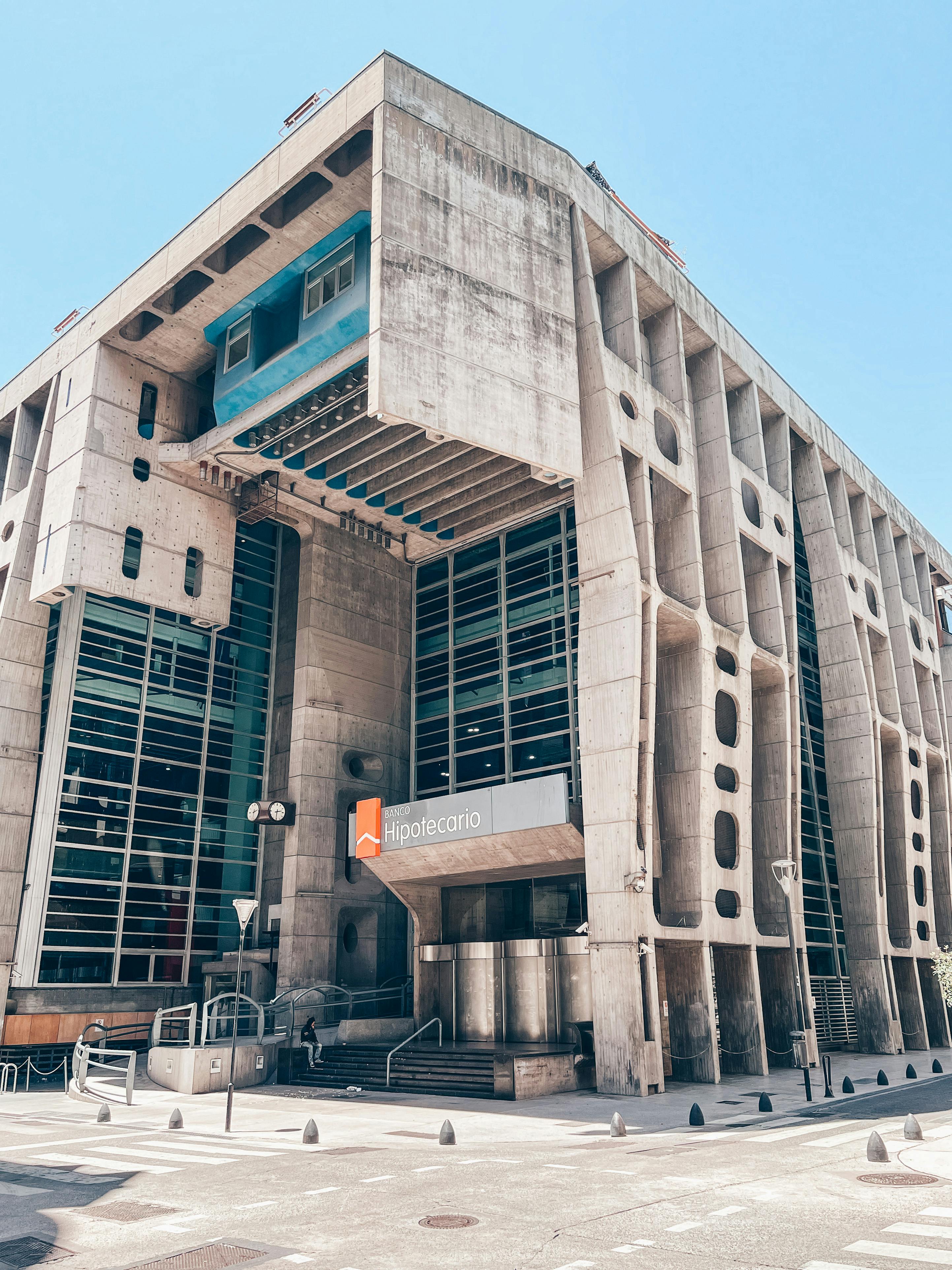 Stone City Building on Blue Sky · Free Stock Photo